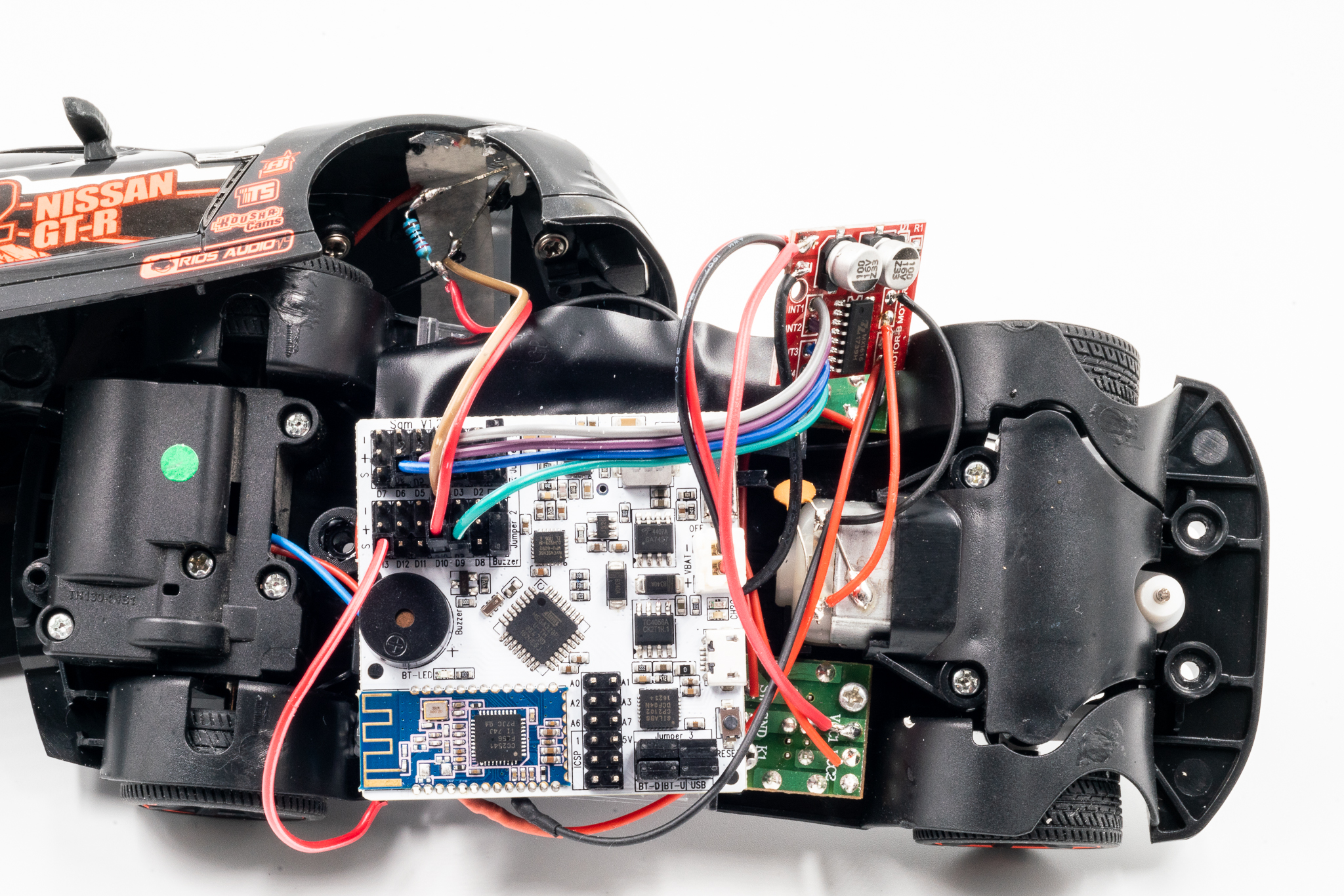 Turning Any R/C Car Into a Bluetooth App Control R/C Car : 9 Steps ...