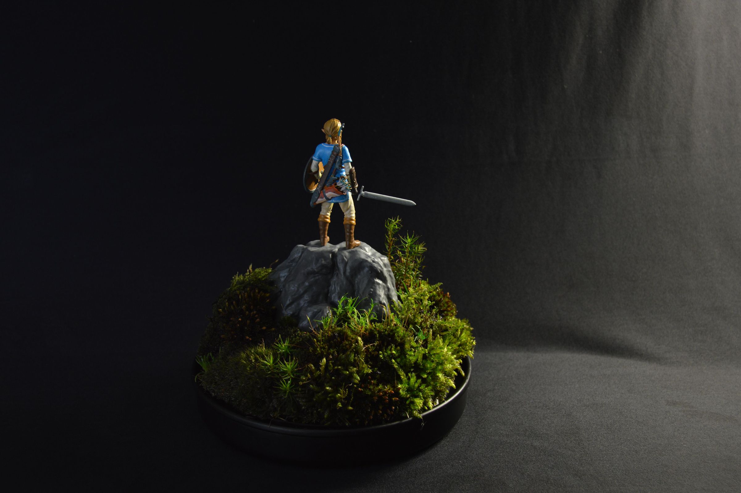 The Legend of Zelda - Moss Terrarium Using IKEA Glass Dome : 16 Steps ...