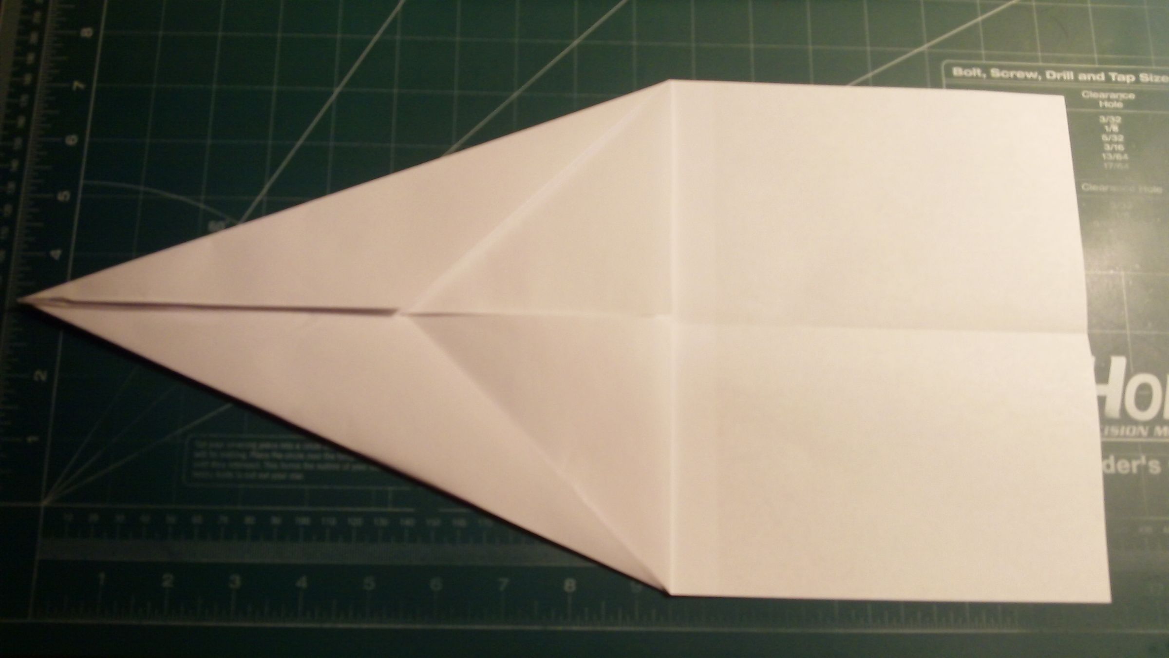 How to Make the Skywarrior Paper Airplane : 9 Steps - Instructables