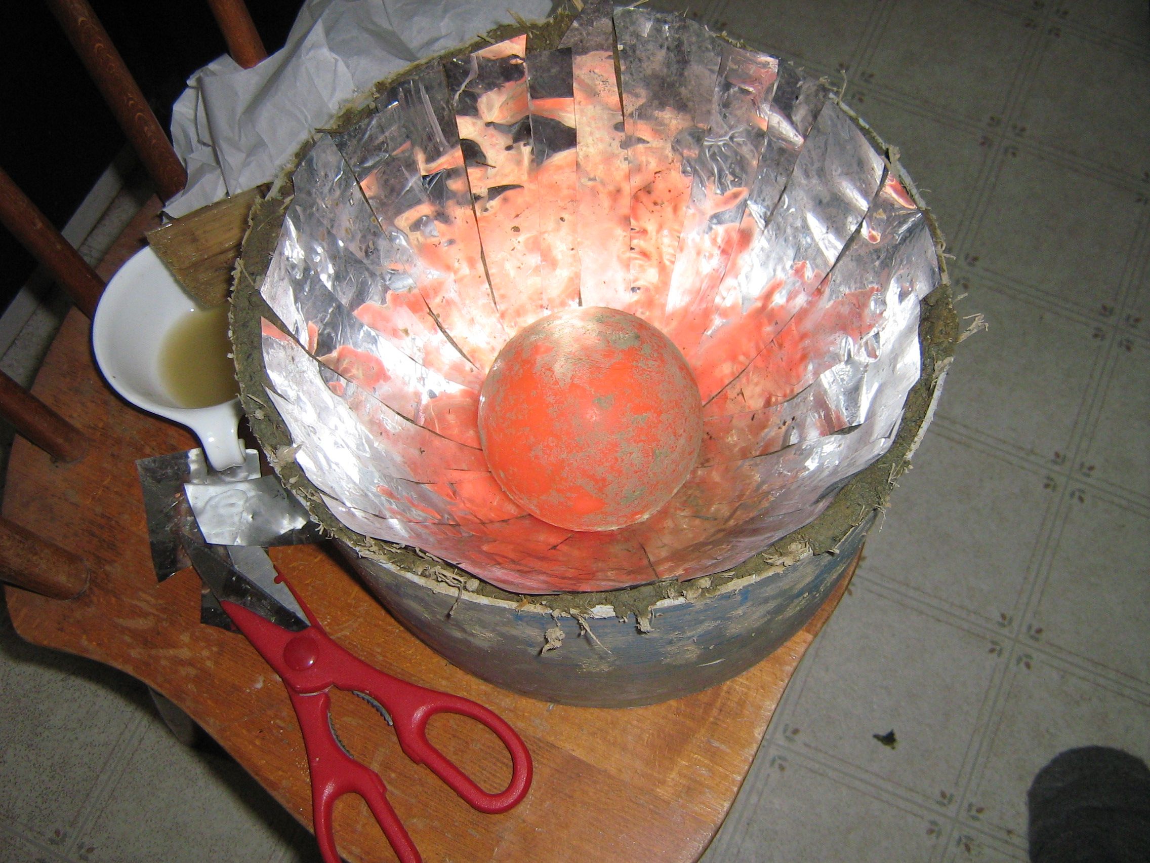 "Compound" Parabolic Solar Cooker, Make a Template With Technical ...