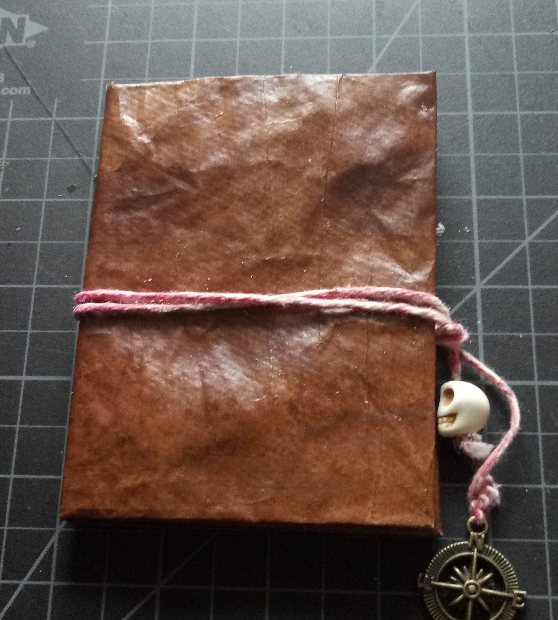 Faux Leather Book Cover From Paper Bags : 11 Steps (with Pictures ...