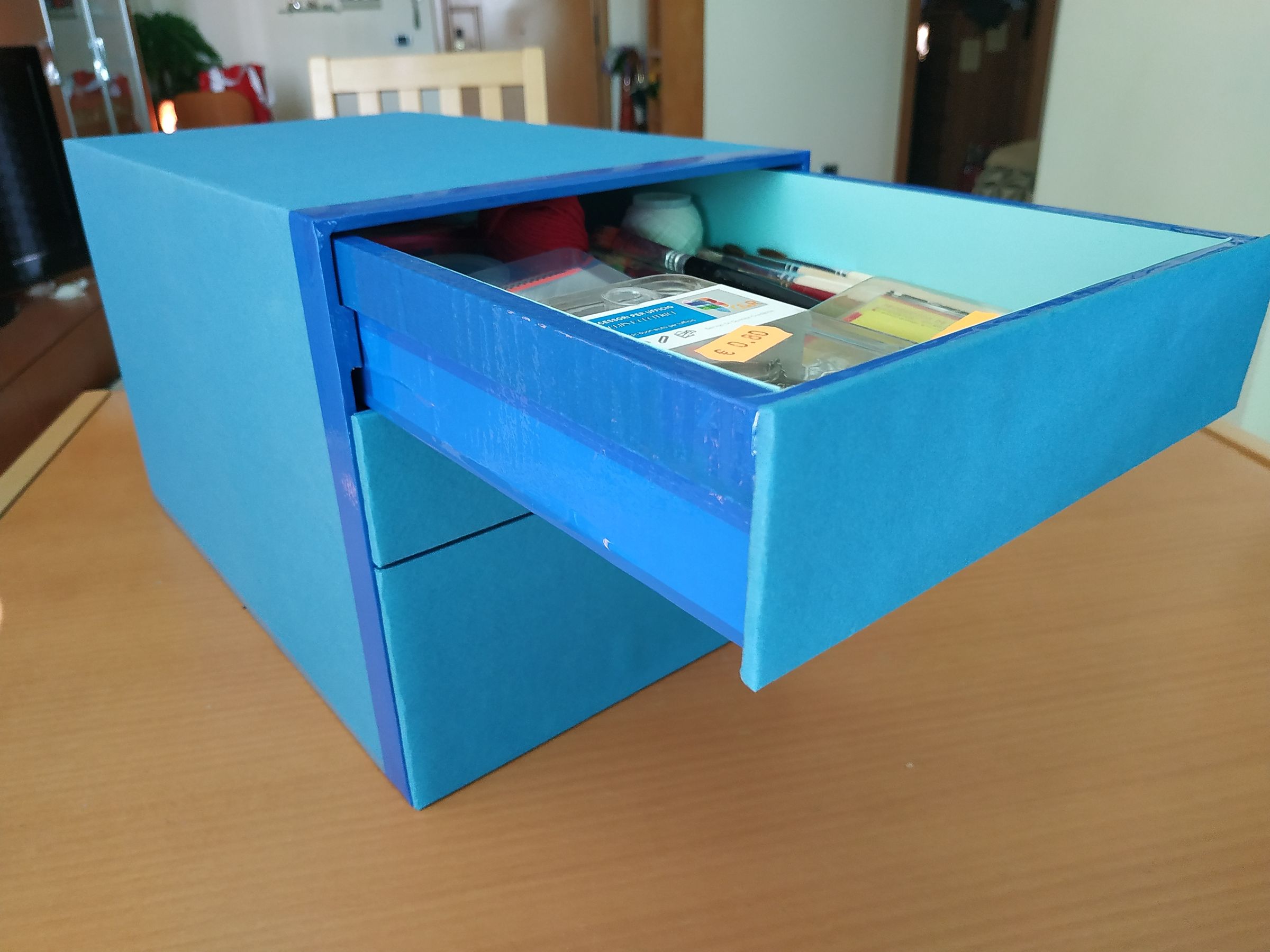 Cardboard, Paper and Tape Drawers : 5 Steps (with Pictures) - Instructables