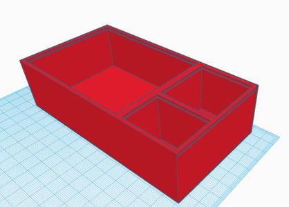 How to Make a Sliding Lid Compartment Box in Tinkercad : 13 Steps (with ...