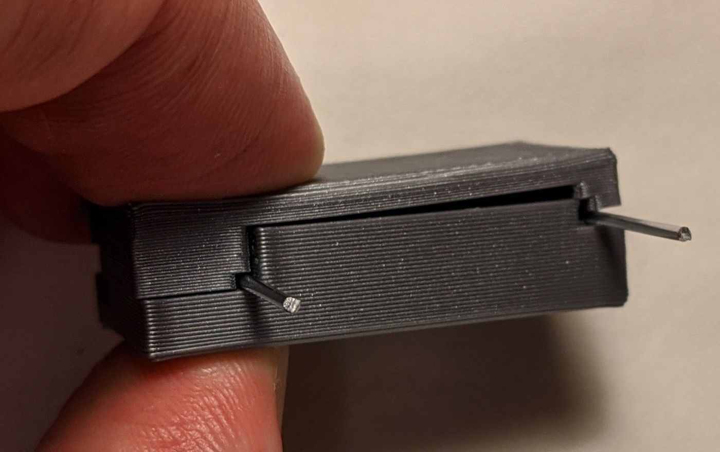 3D-Printed Electric Slide Switch (Using Only a Paperclip) : 7 Steps ...