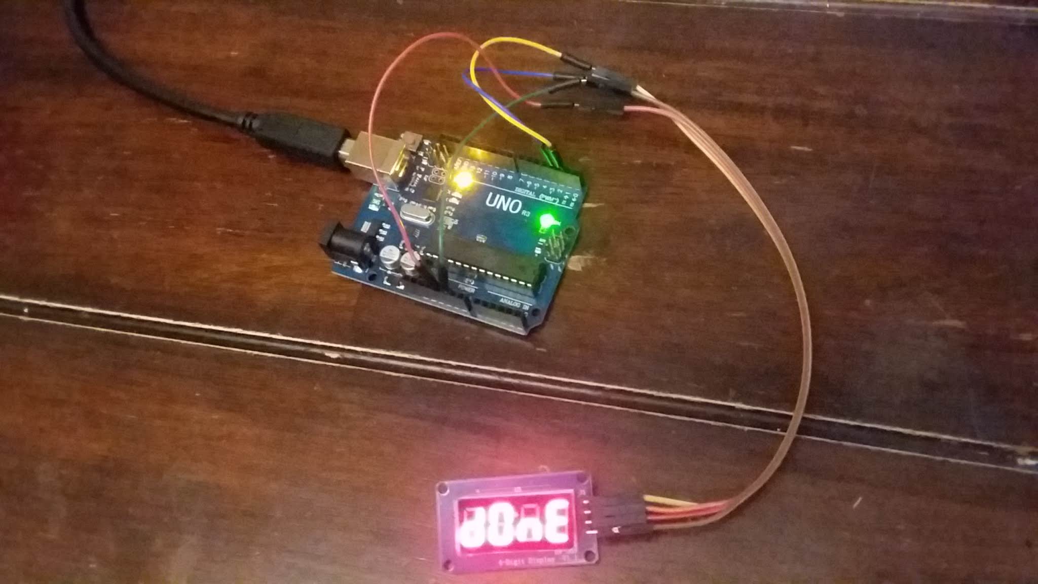 Tutorial How to 4-Digit Display Interface With Arduino UNO : 6 Steps ...