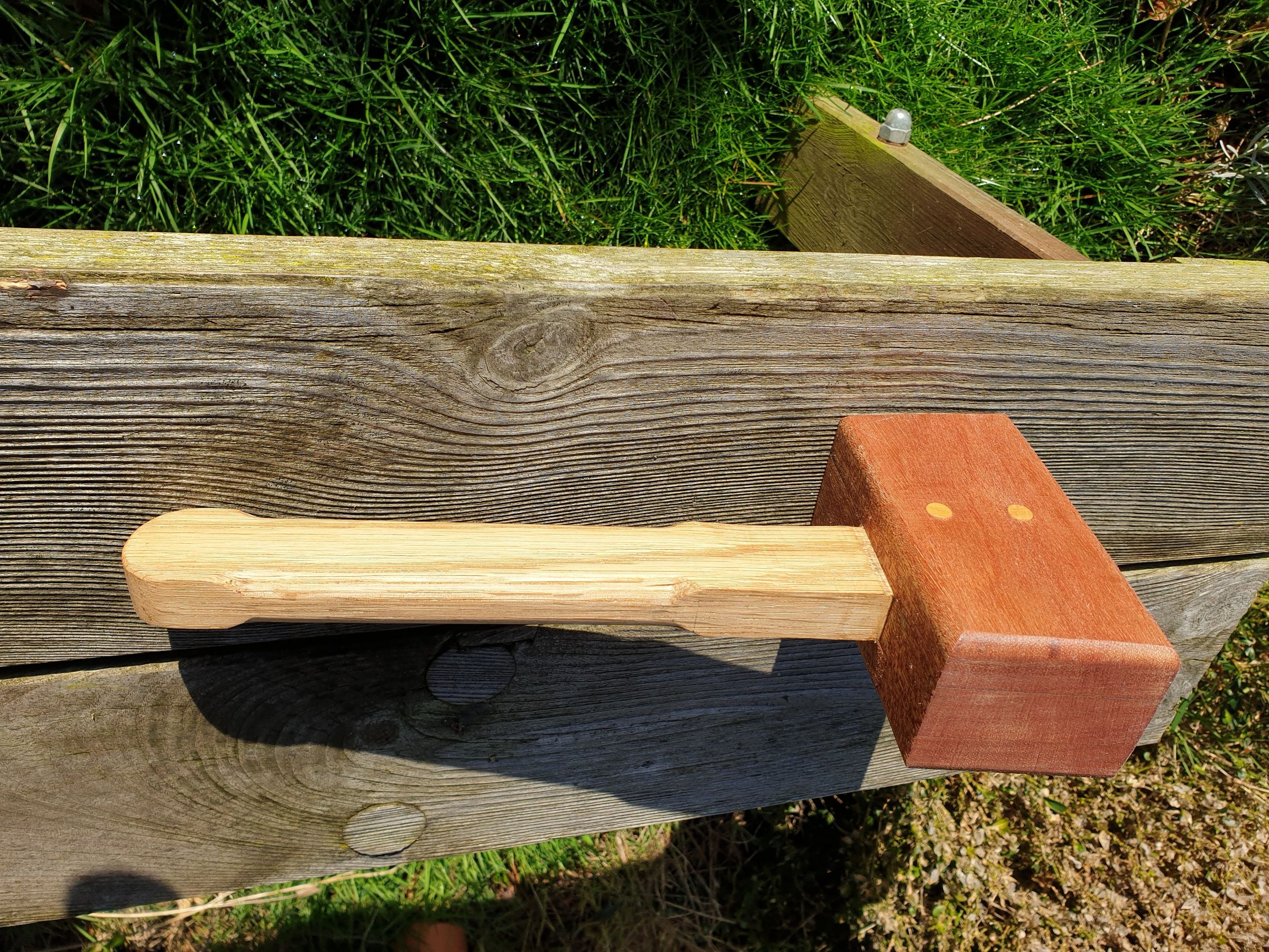 Make a Wooden Mallet Easily With Limited Tools : 11 Steps (with ...