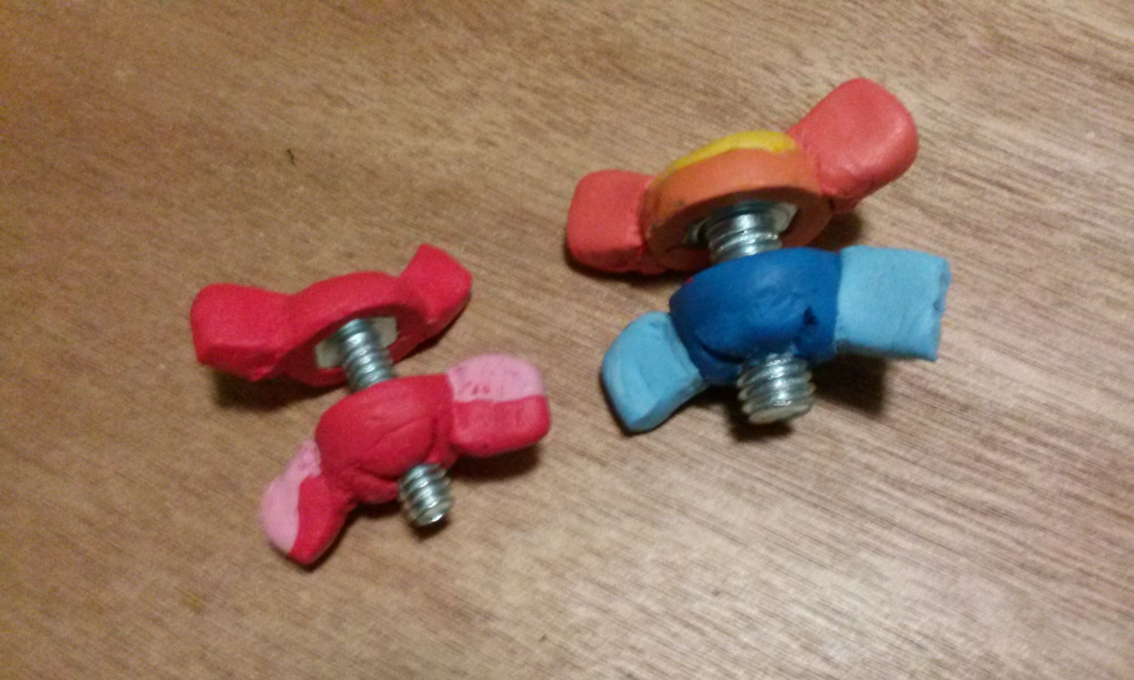 Sugru Self-Locking Wingnuts and Wingbolts : 5 Steps (with Pictures ...