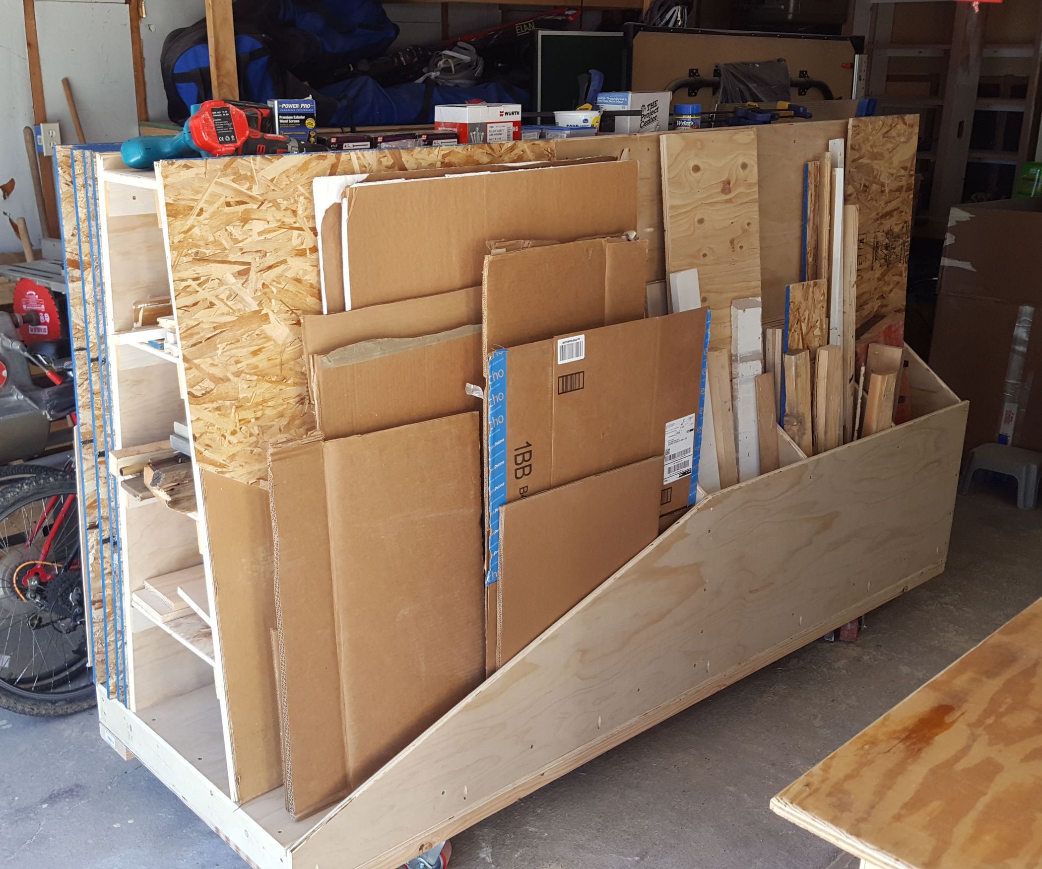 Wood Storage Cart - Redux : 9 Steps (with Pictures) - Instructables