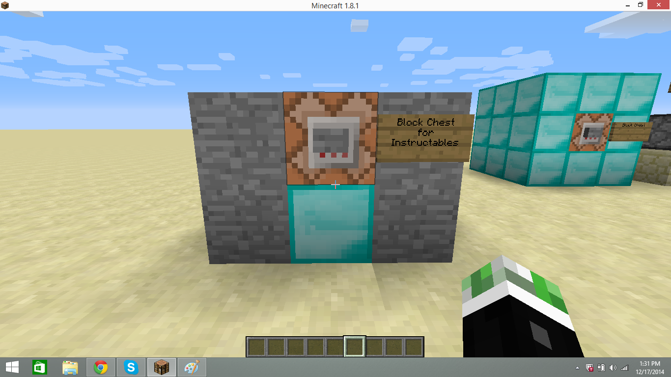 How to Make Any Block Into a Chest in Vanilla Minecraft! : 7 Steps - Instructables