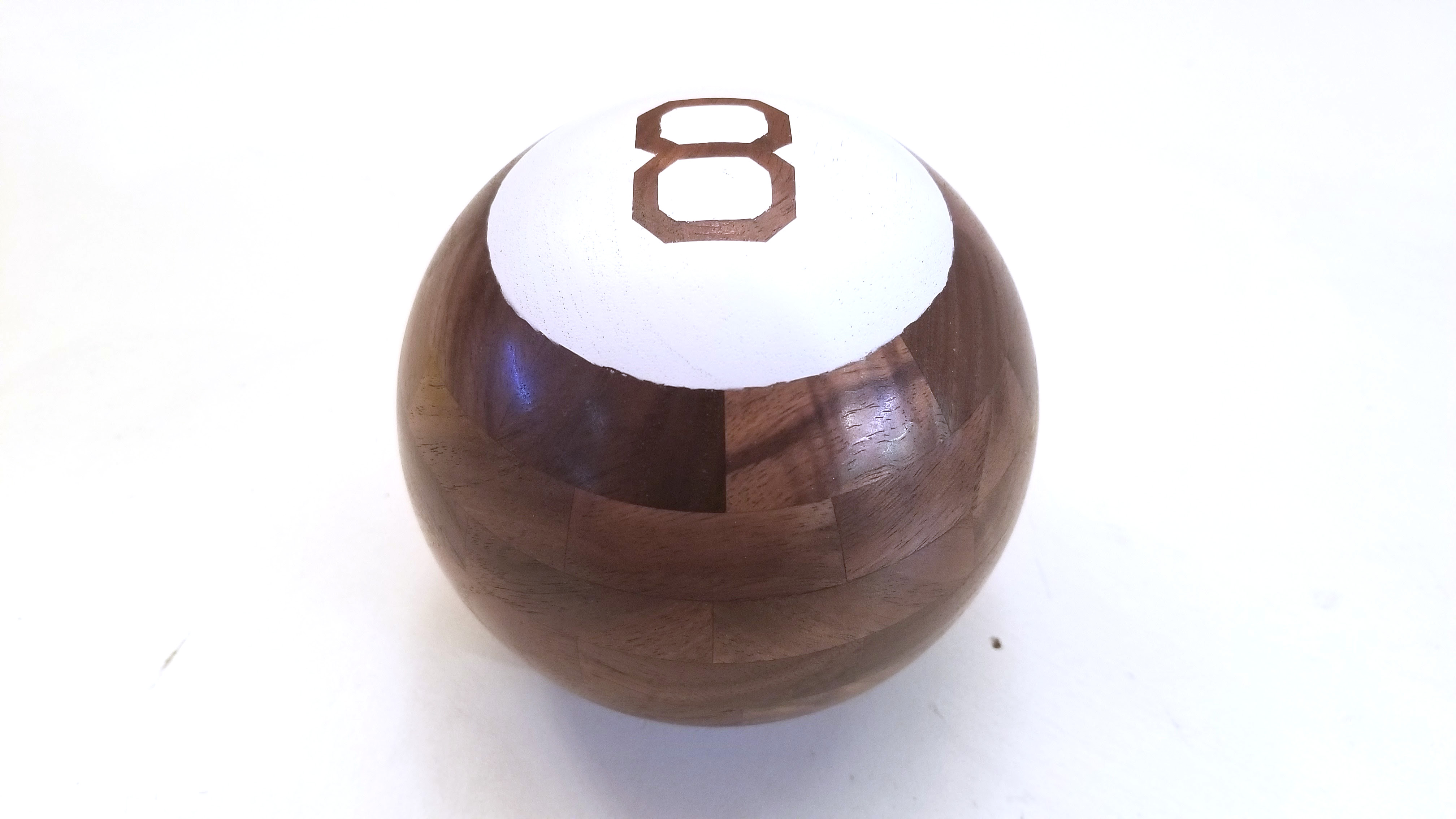 Wooden Magic 8-Ball : 26 Steps (with Pictures) - Instructables