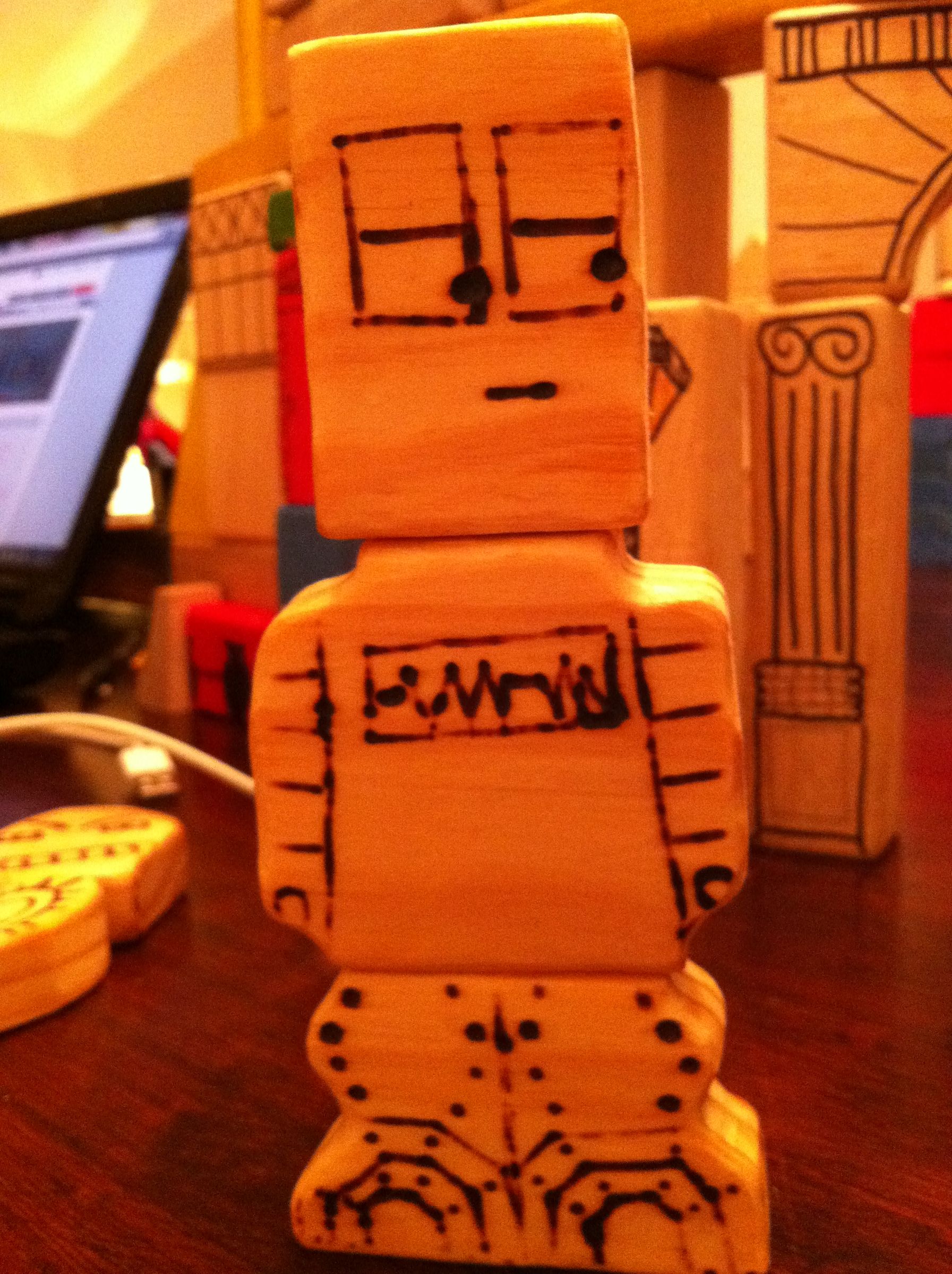 Wood Block Robots (with Pictures) - Instructables