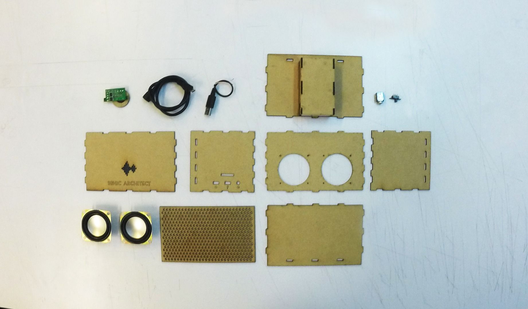 Sonic Architect: Vai Lasercut Portable Speakers : 7 Steps (with ...