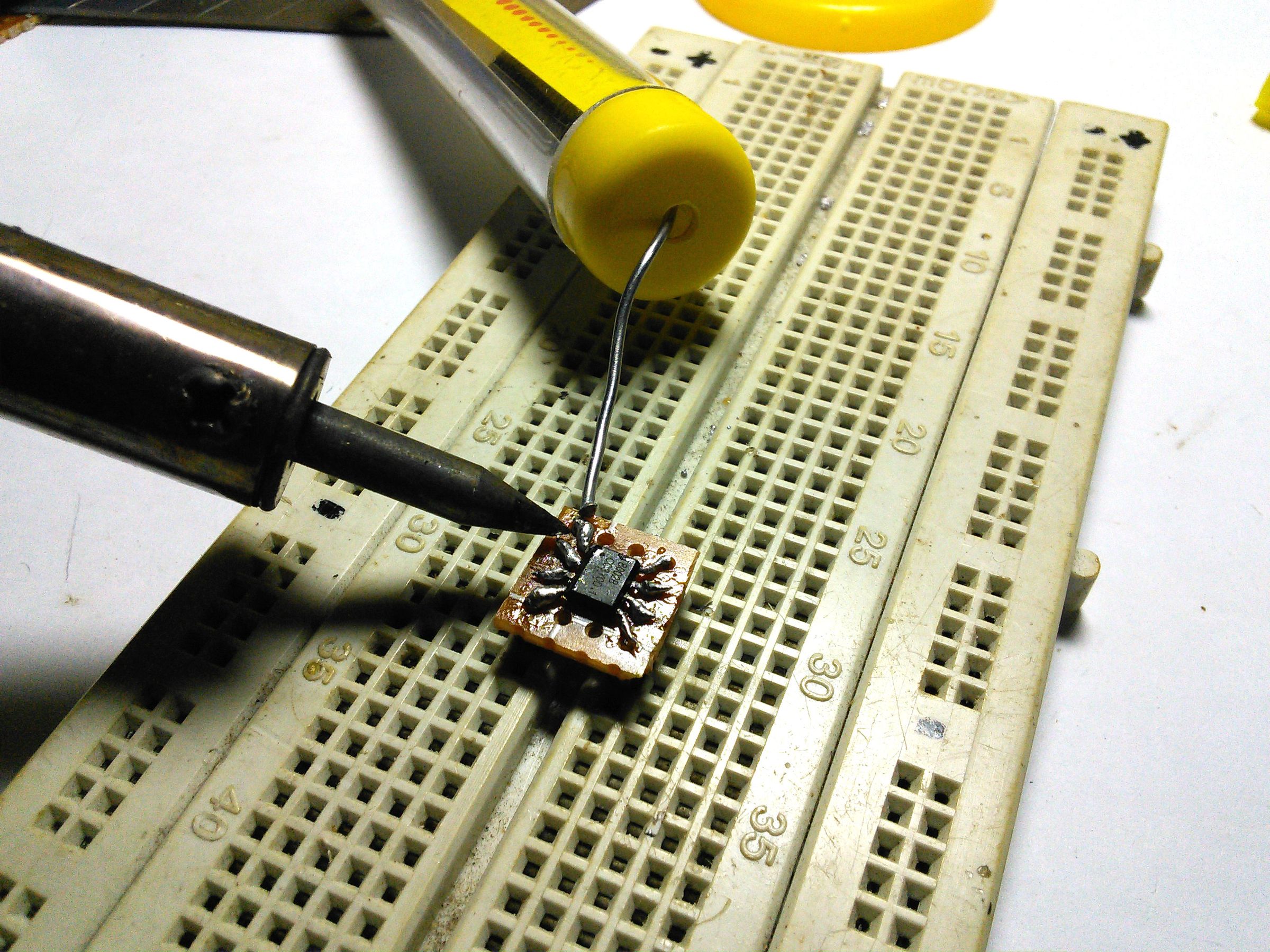 Make SMD Chips Breadboard Friendly : 7 Steps - Instructables