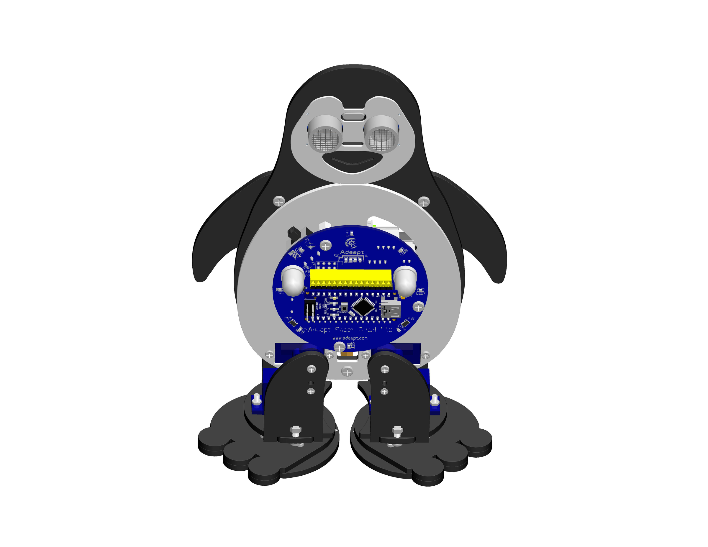 Adeept Penguin Robot Kit for Arduino : 14 Steps - Instructables