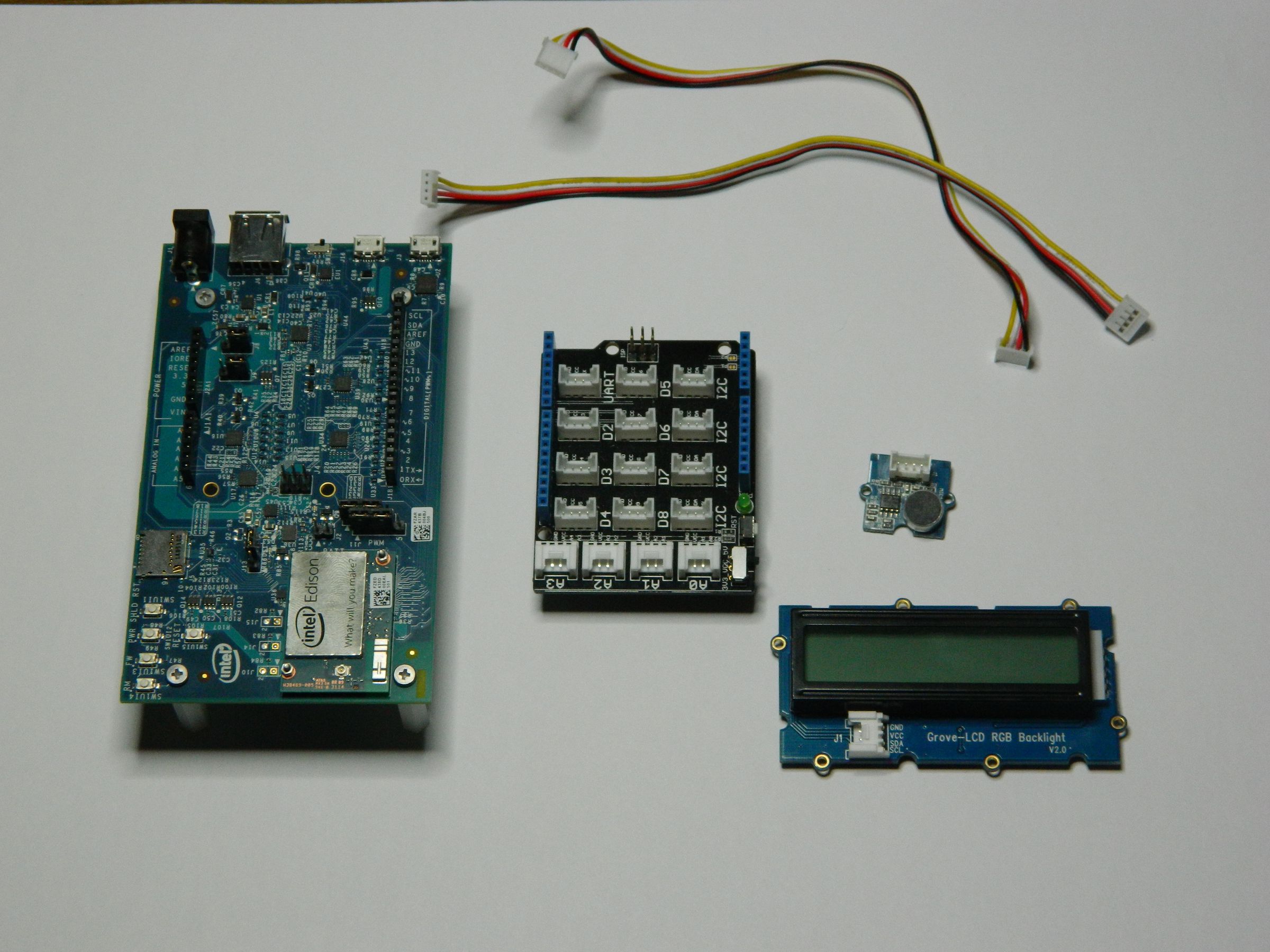 Intel Edison: VU-meter : 4 Steps - Instructables