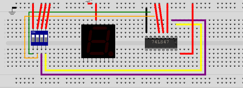 Bits4Bots - 4 Bit Binary Manual Counter: NI Multisim (Video Included) : 5 Steps - Instructables