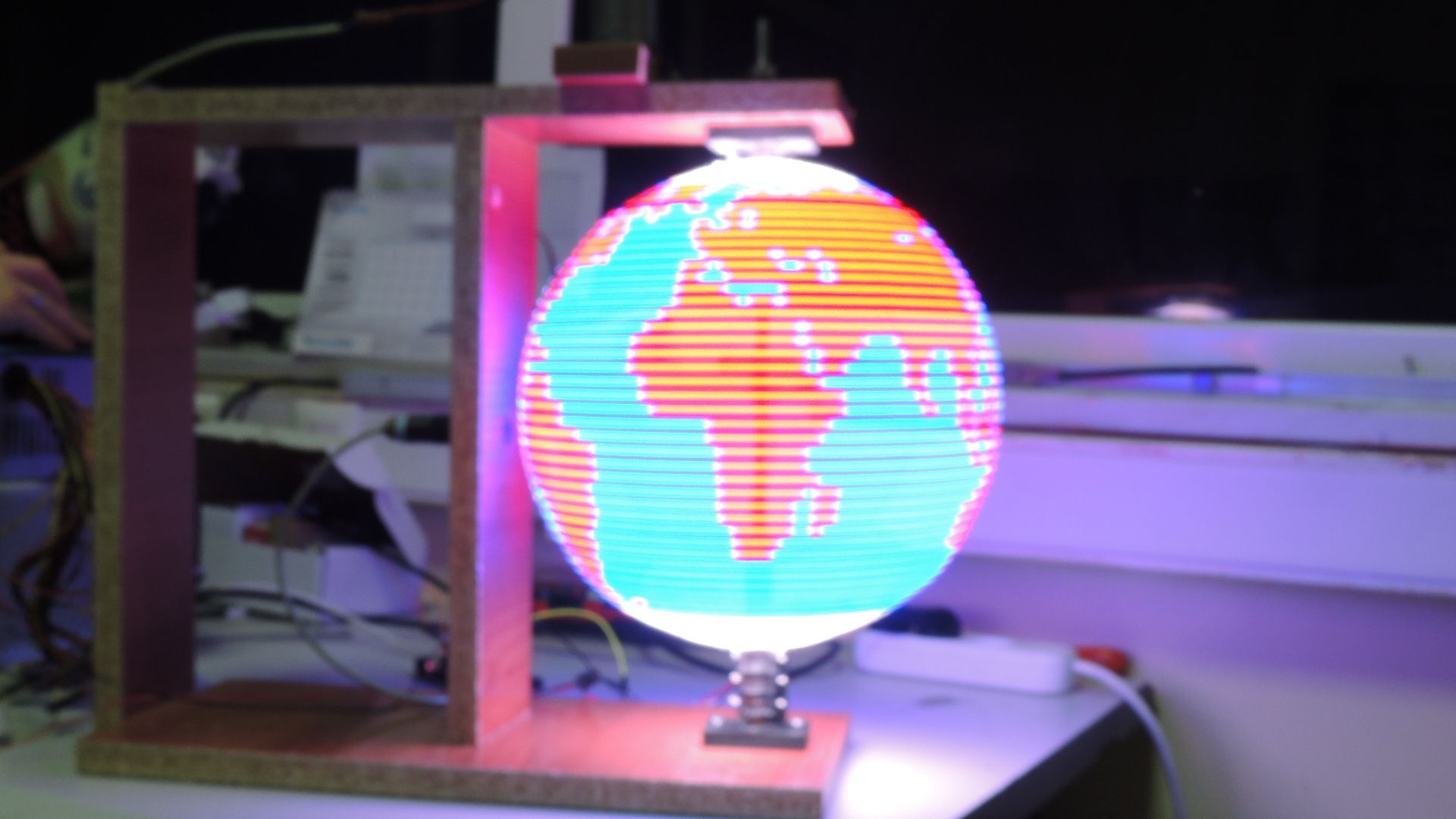 POV GLOBE With Animations : 6 Steps - Instructables