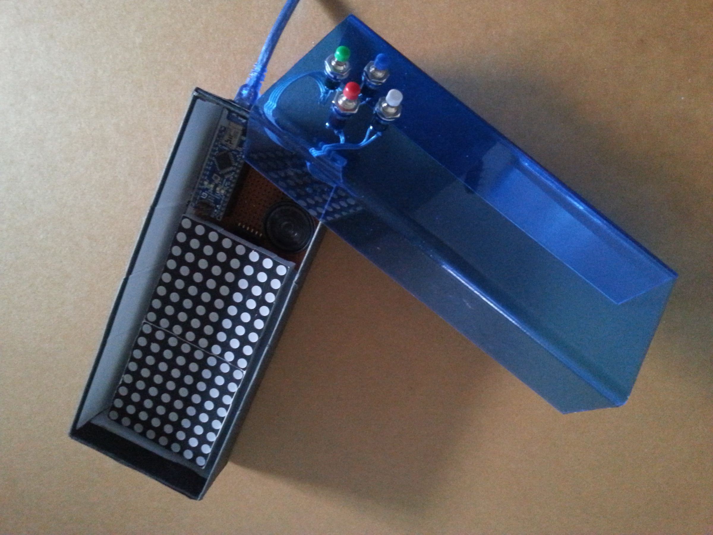 Arduino Based Bi-color LED Matrix Tetris Game : 4 Steps (with Pictures ...