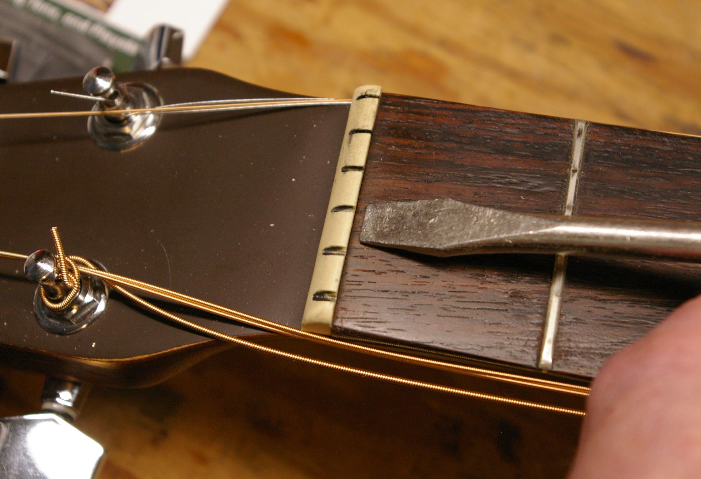 Zero Glide Nut Replacement (Zero Fret Installation) for Guitar : 4 ...