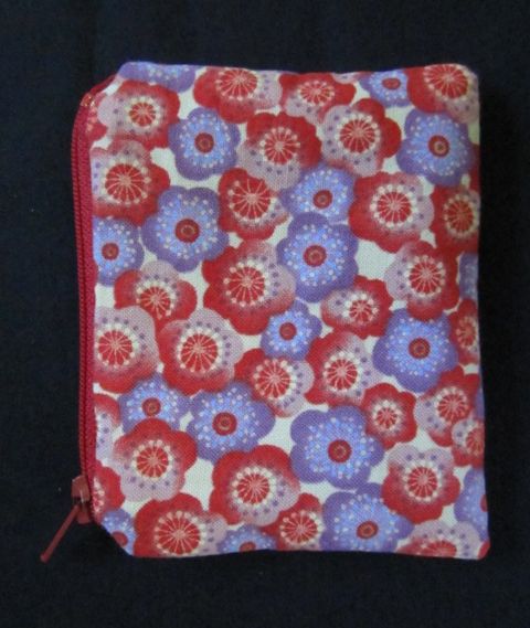 Sewing for Beginners - Lined, Zippered Change Purse : 6 Steps (with ...