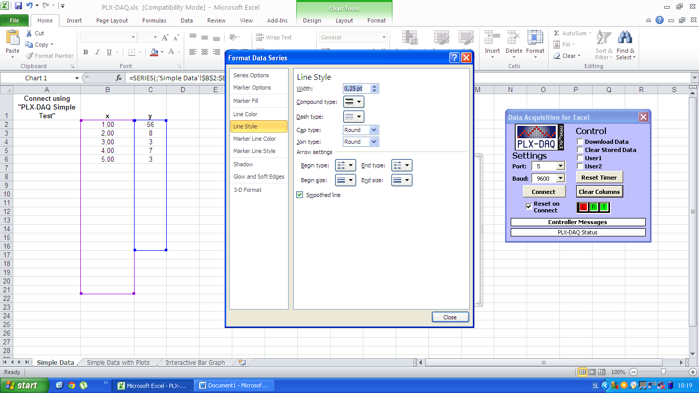 Sending Data From Arduino to Excel (and Plotting It) : 3 Steps (with ...
