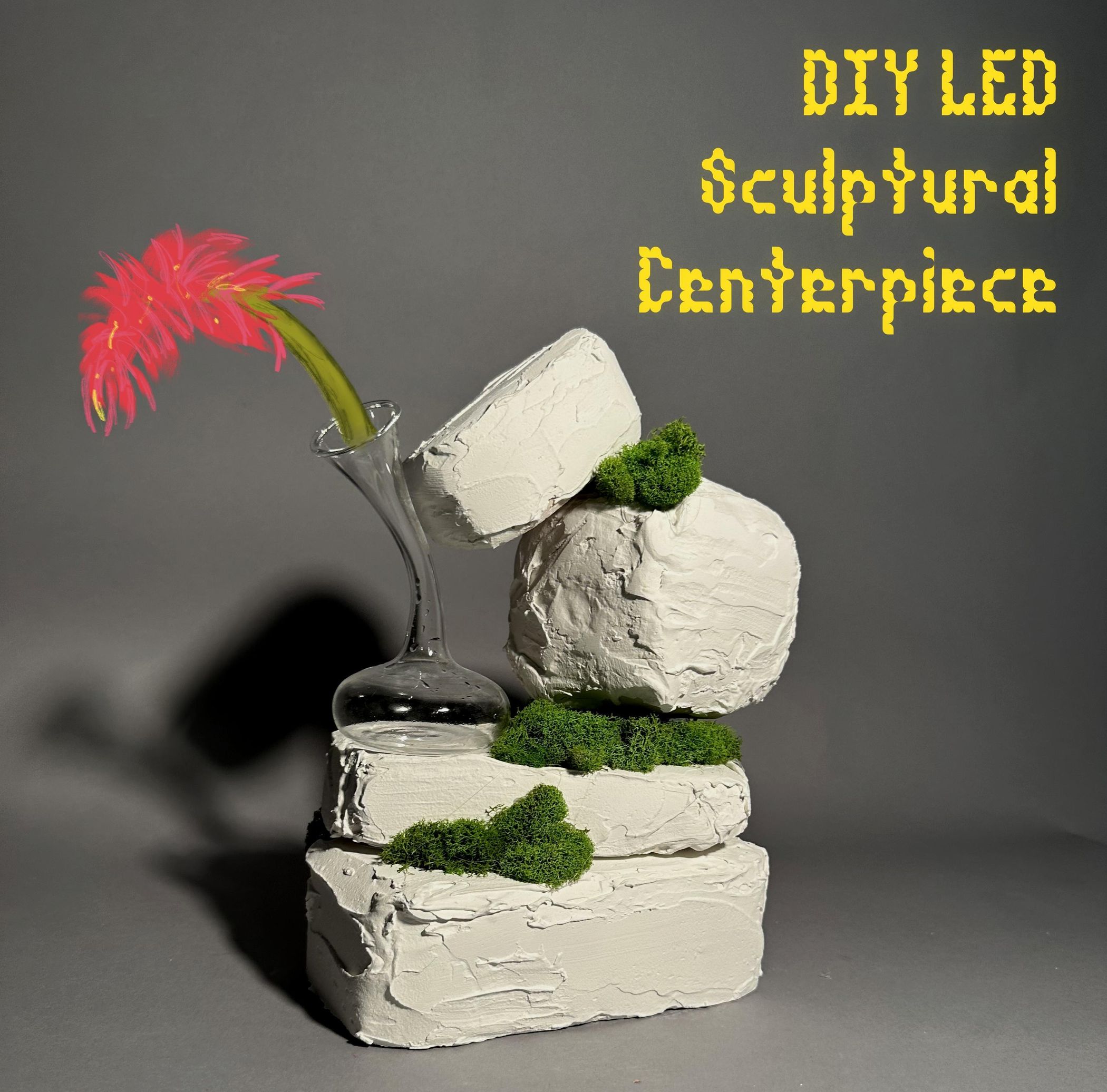 DIY Tablescapes: a LED & Foam Sculptural Centerpiece : 8 Steps (with ...