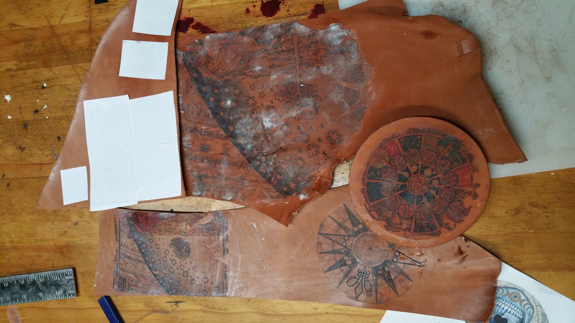 Torins Tutorials: Steampunk Leather Ink Transfer : 8 Steps (with ...