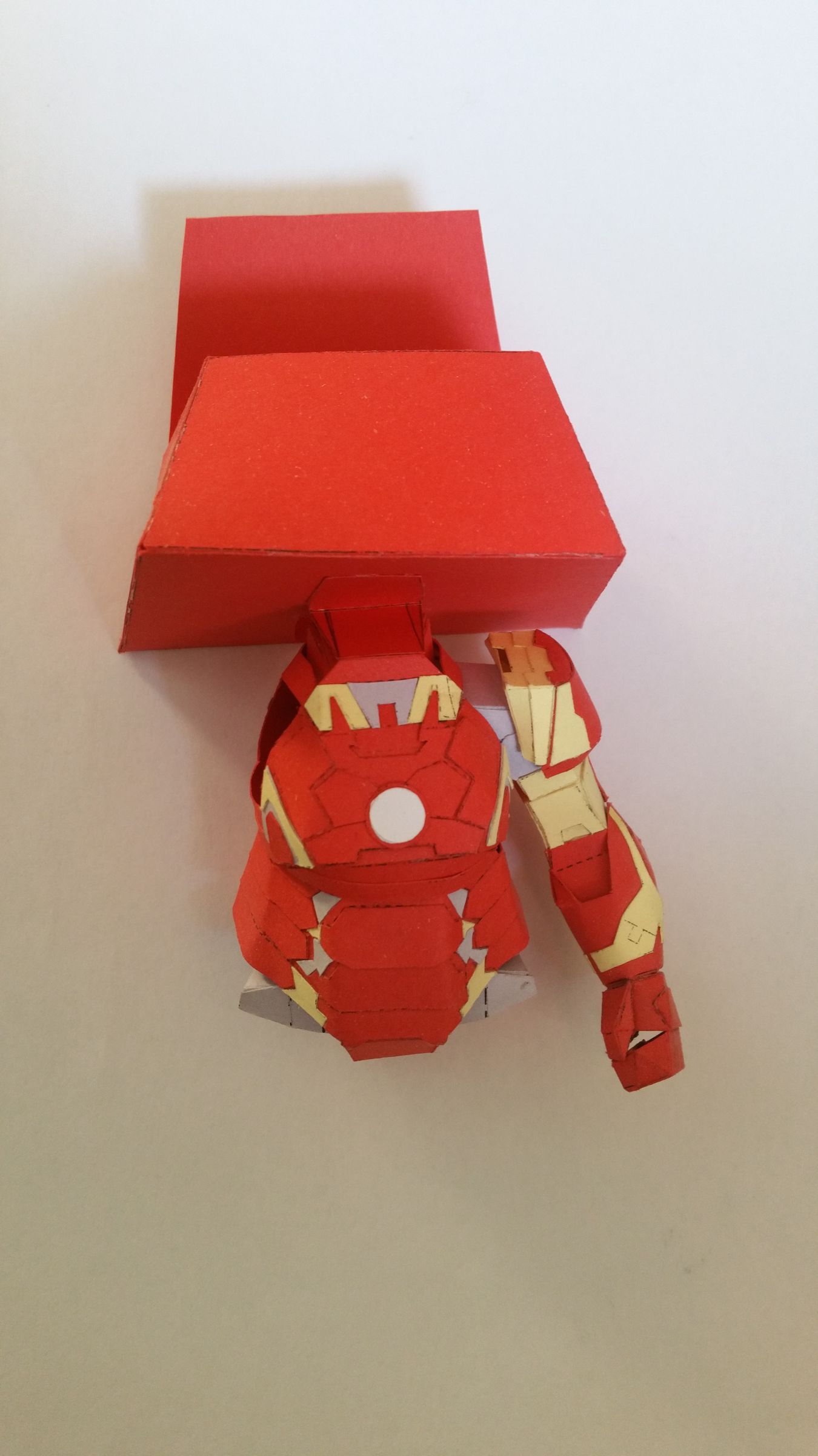 Big Head Iron Man Paper Figure : 6 Steps - Instructables