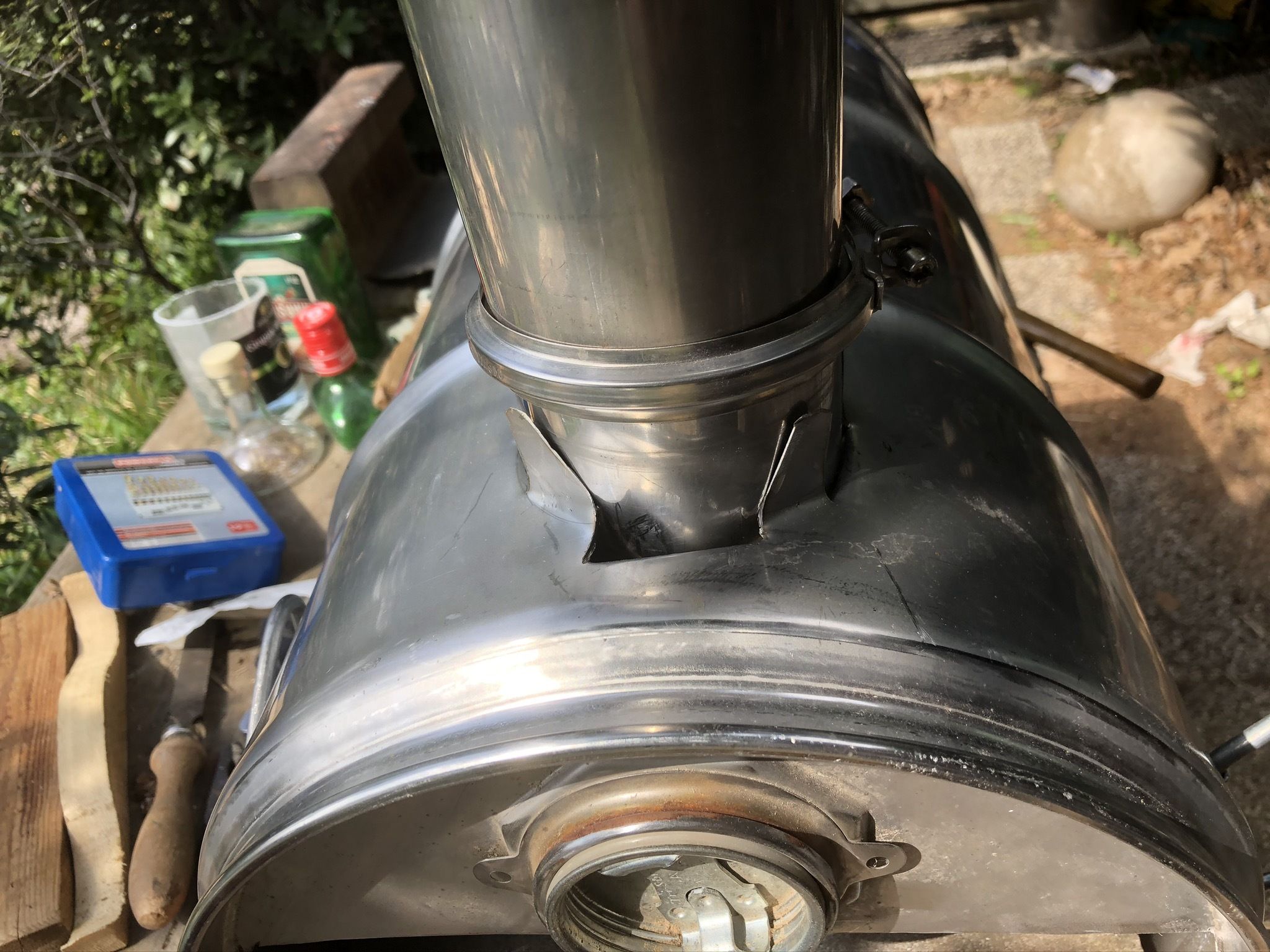 Small Experimental Portable Pizza Oven From Scrap : 3 Steps - Instructables