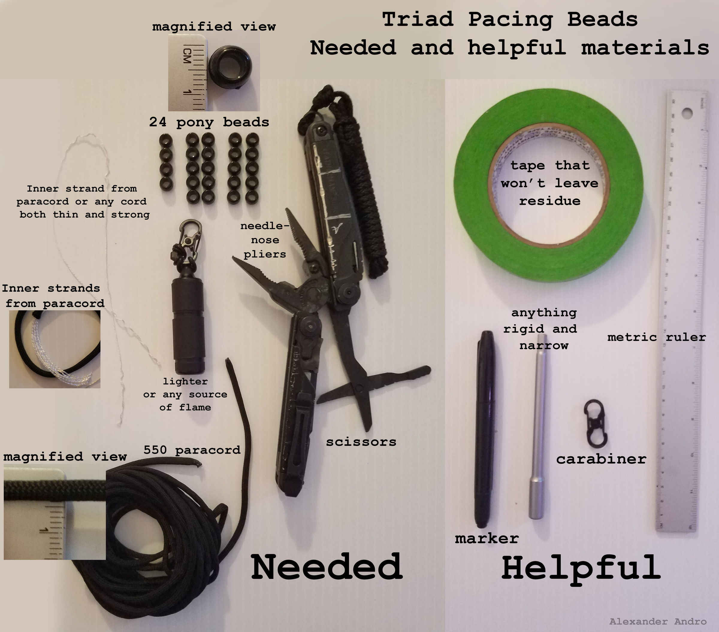 Triad Pacing Beads (Ranger Beads) : 14 Steps - Instructables