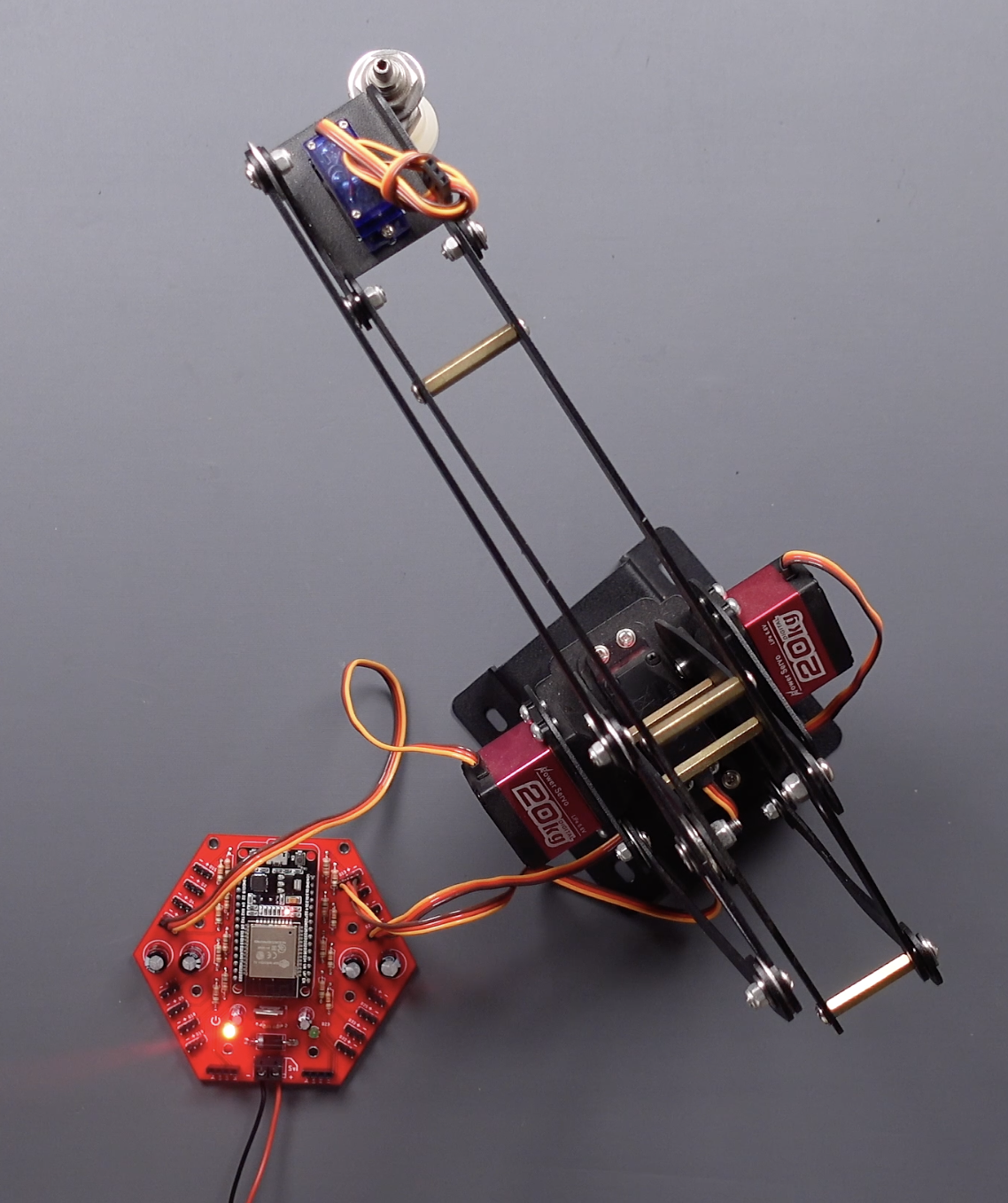 ESP32 Servo Motor Controller Board - Wireless Control With Bluetooth ...