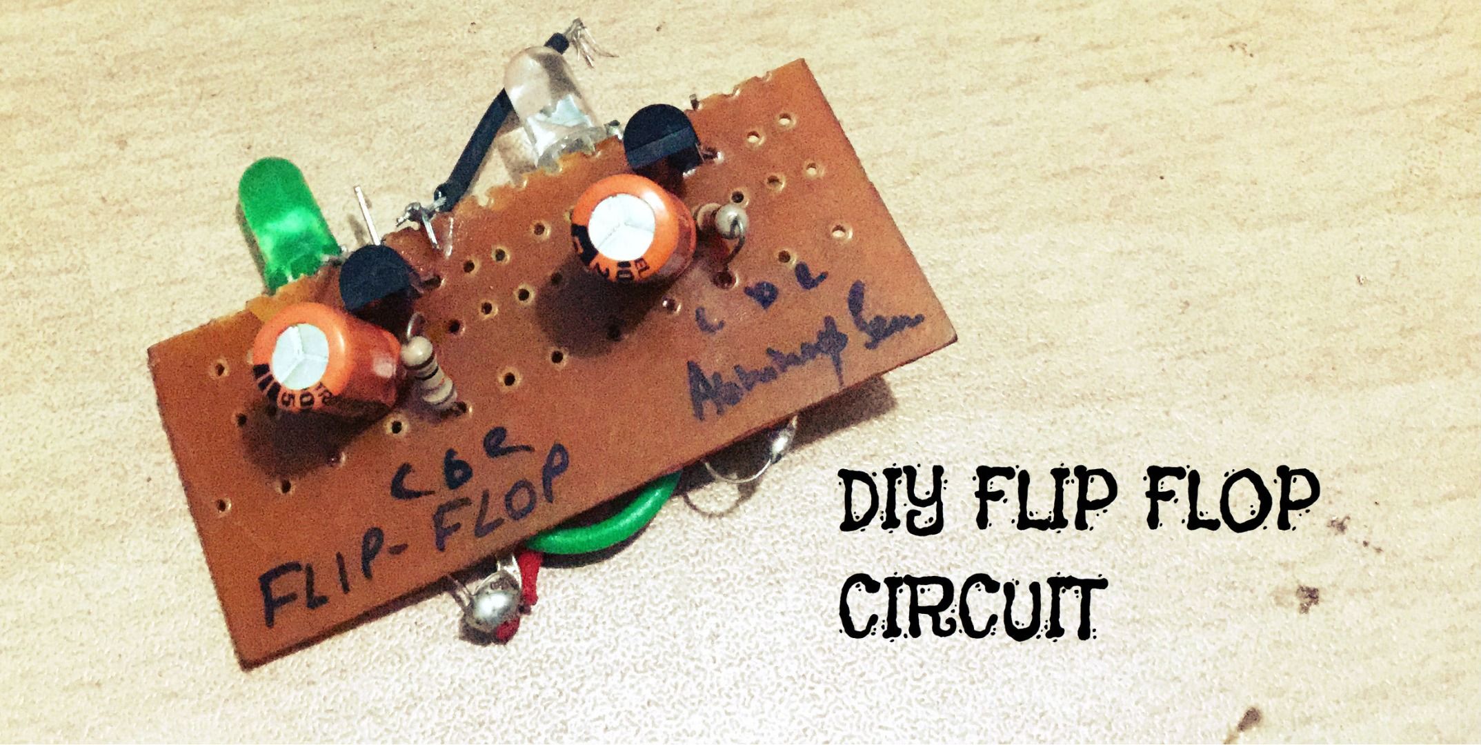 DIY Flip-Flop Multi Vibrator Circuit : 3 Steps - Instructables