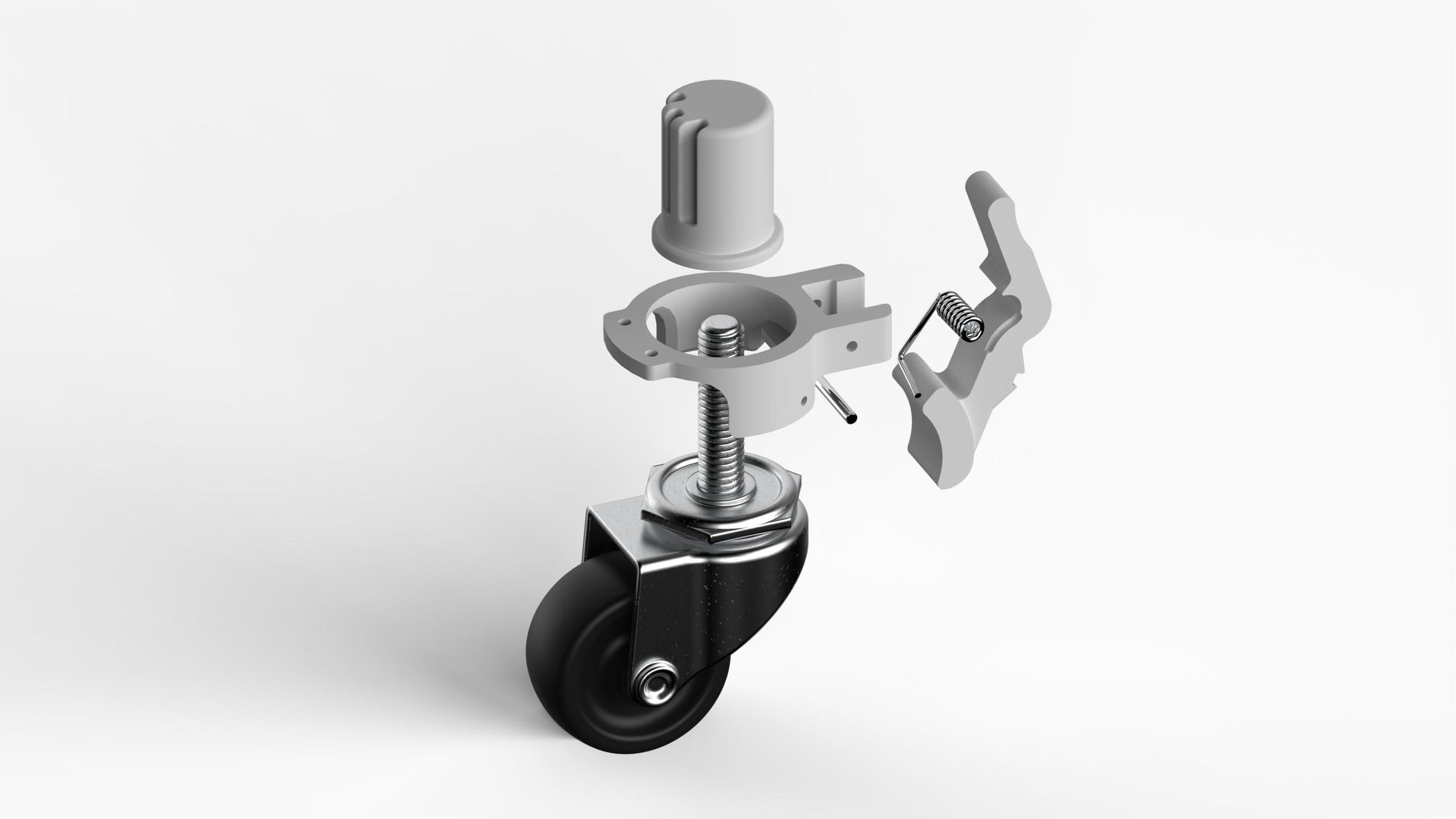 Rollator Wheel Brake D4E1 : 7 Steps - Instructables