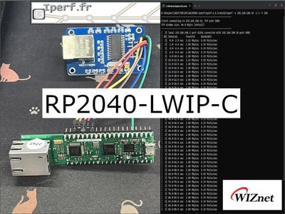 W6100 and ENC28J60 Performance on RP2040 at 10Mbps Ethernet : 3 Steps - Instructables