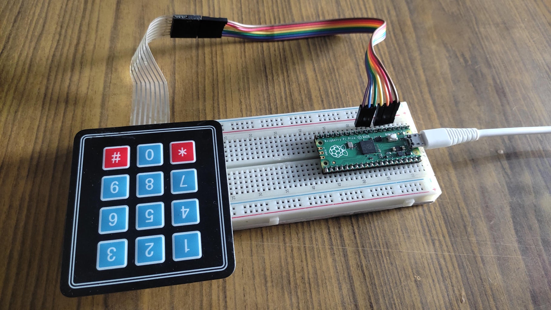 Raspberry Pi Pico And 4x3 Keypad Instructables