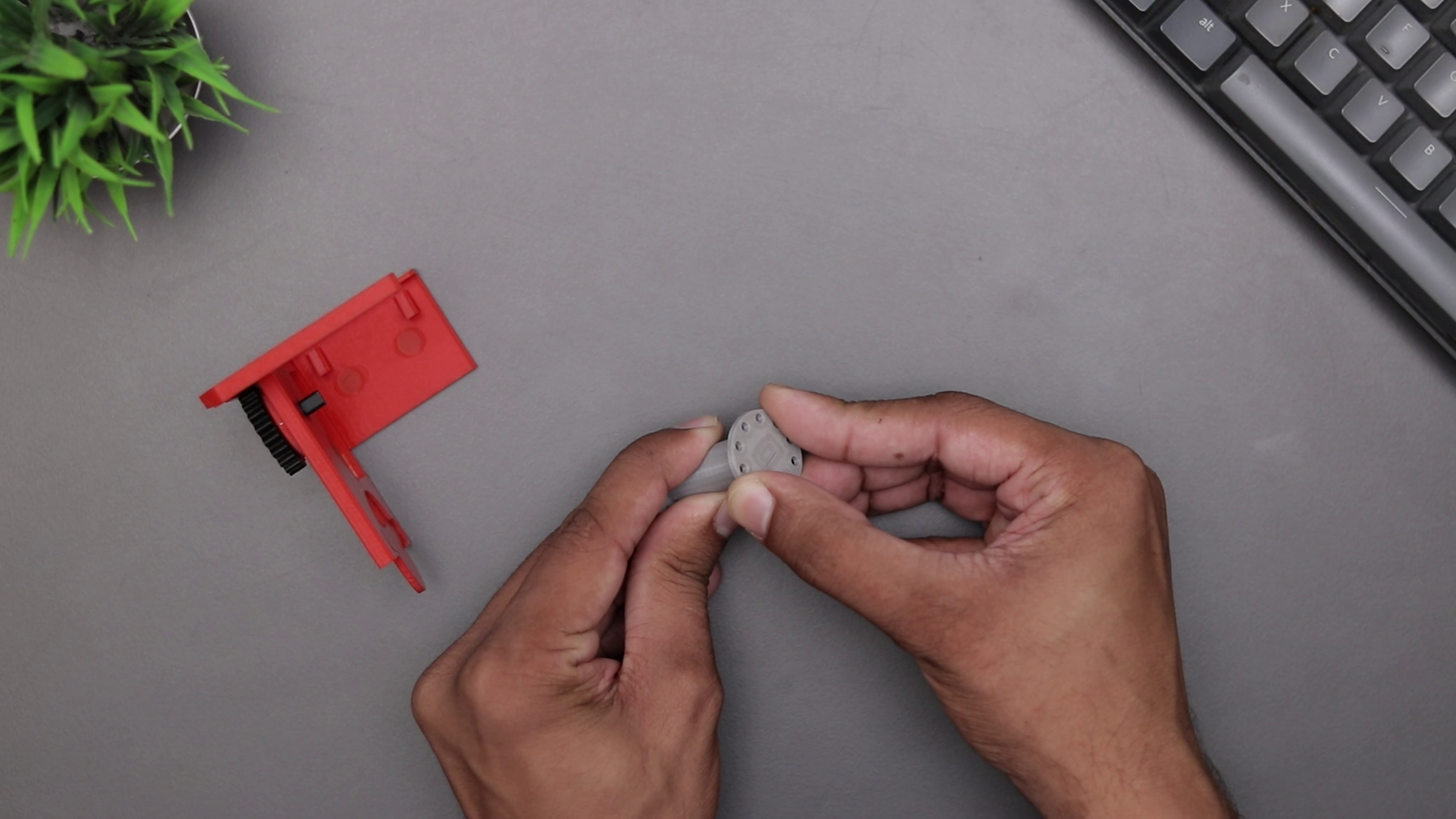Making a Split Flat Display Clock - 3D Printed | Arduino : 16 Steps ...