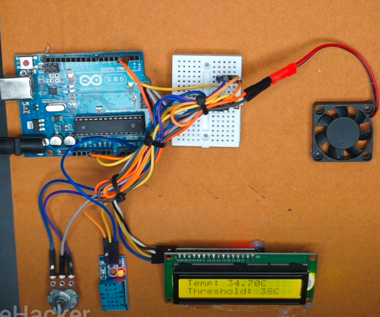 Building Your Own Temperature Controlled Fan With Dht11 Sensor 4