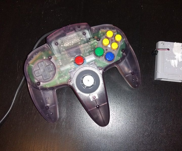 Nintendo 64 Battery-Free Internal Rumble : 7 Steps (with Pictures ...