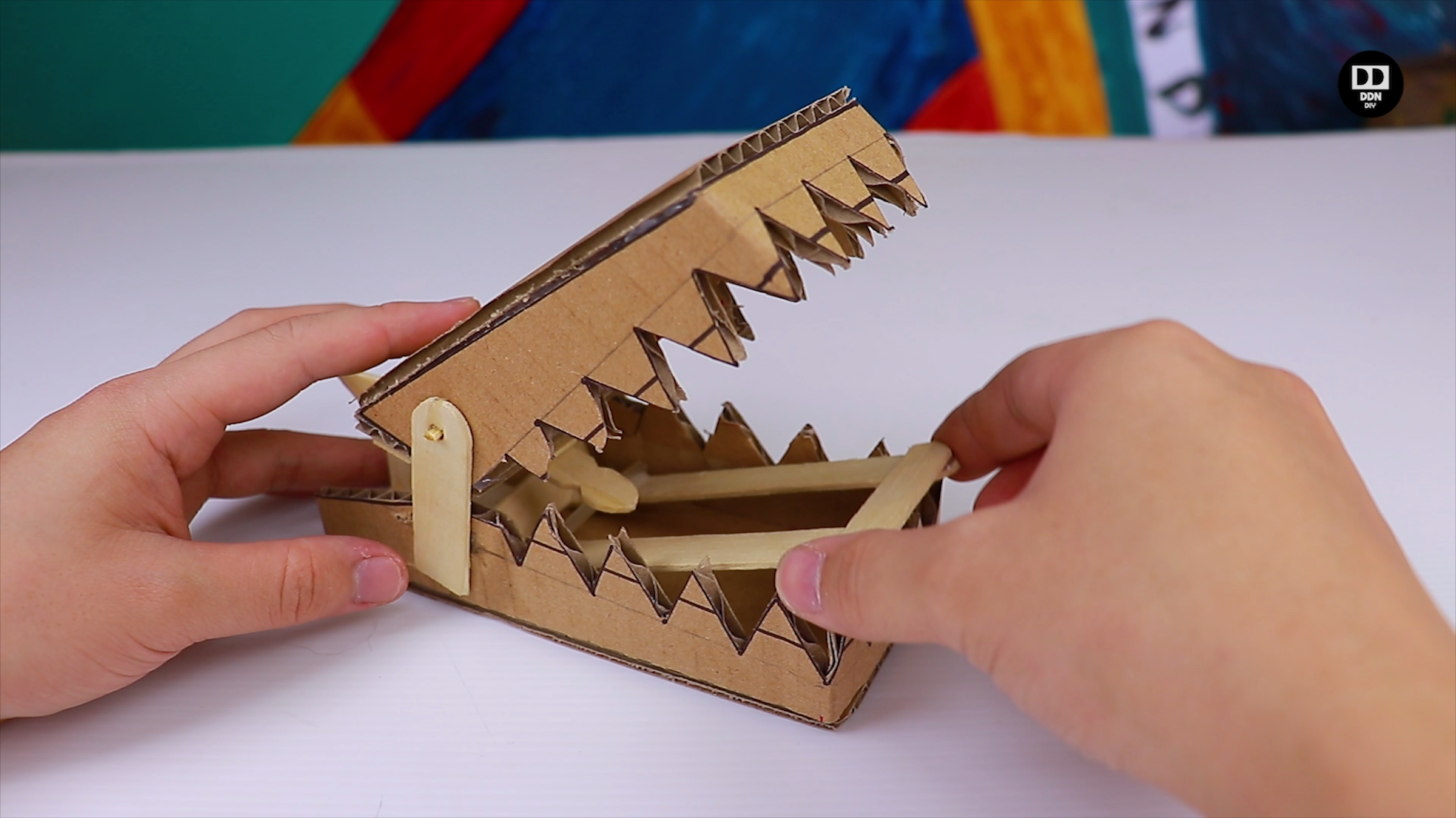 Make Simple Mouse Traps Toys From Cardboard : 10 Steps (with Pictures ...