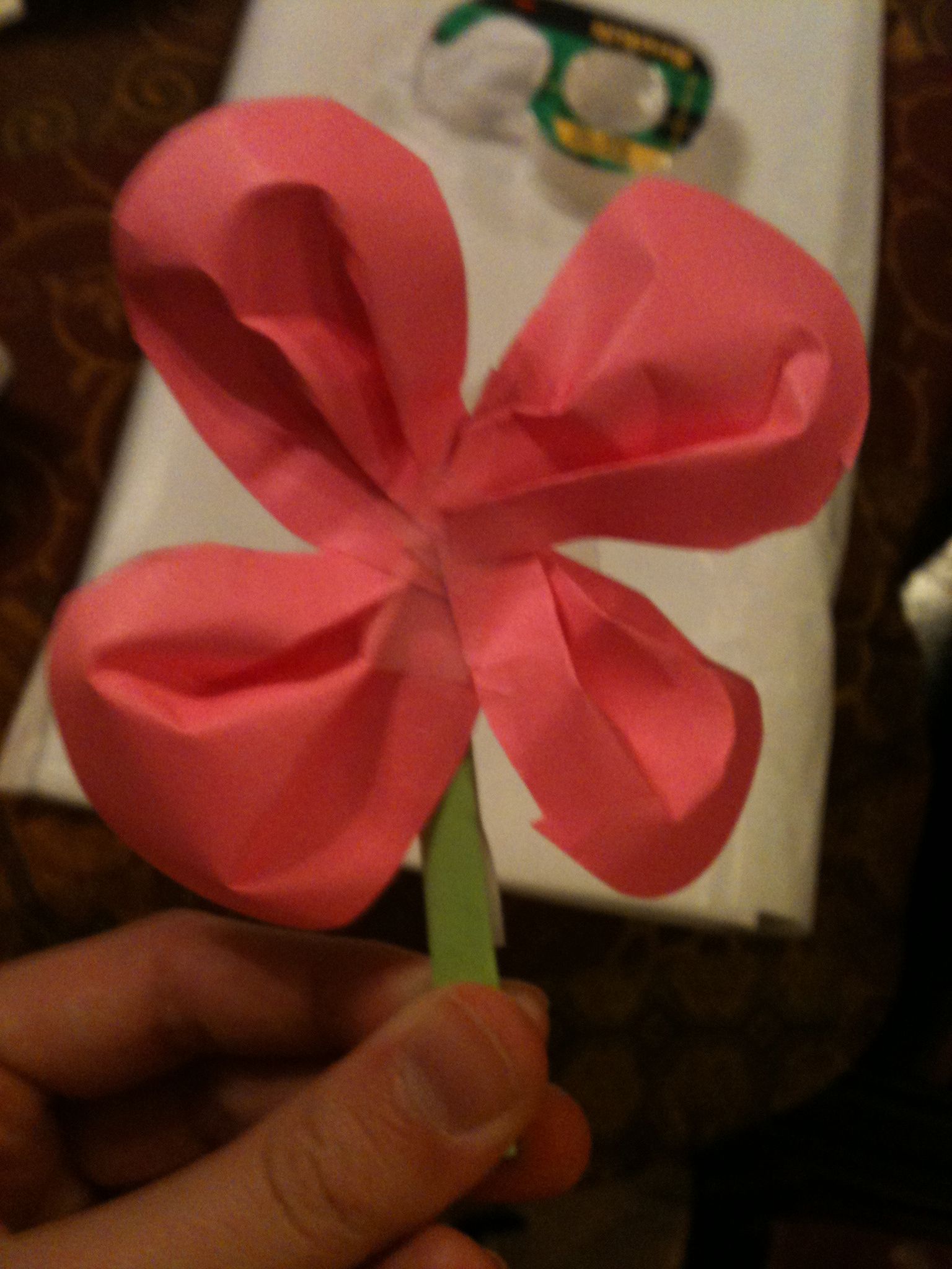Post-it Note Flower : 4 Steps - Instructables