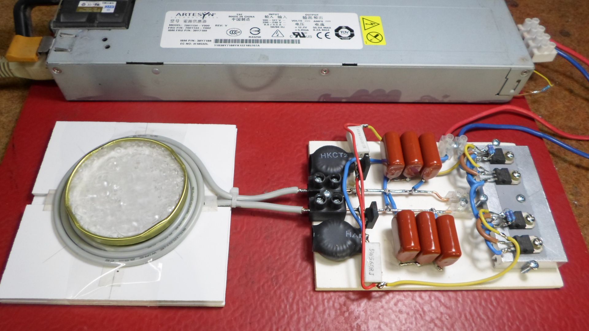 DIY Induction Heater Circuit With Flat Spiral Coil(pancake Coil) : 3 ...