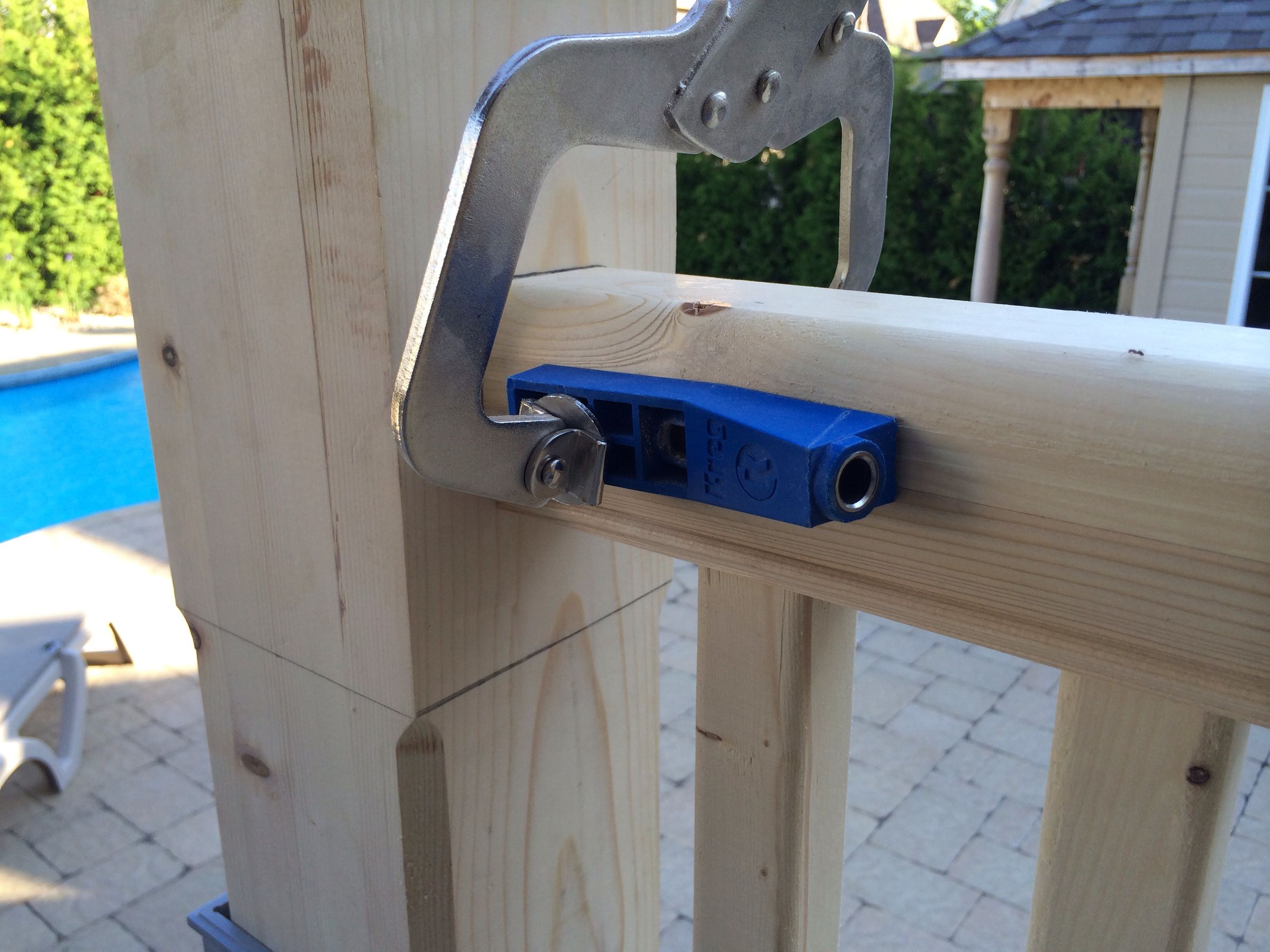 Premium Deck Railing From 2x4 and 2x6 Construction Lumber : 7 Steps ...