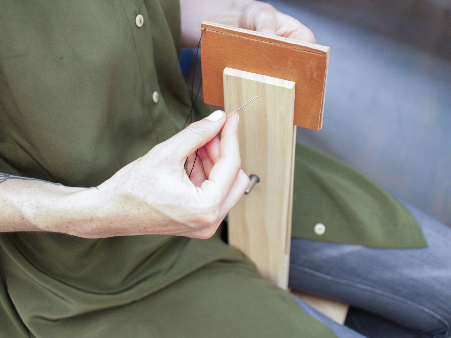 Sewing Leather Step-by-Step – Fleshtag s.r.o.