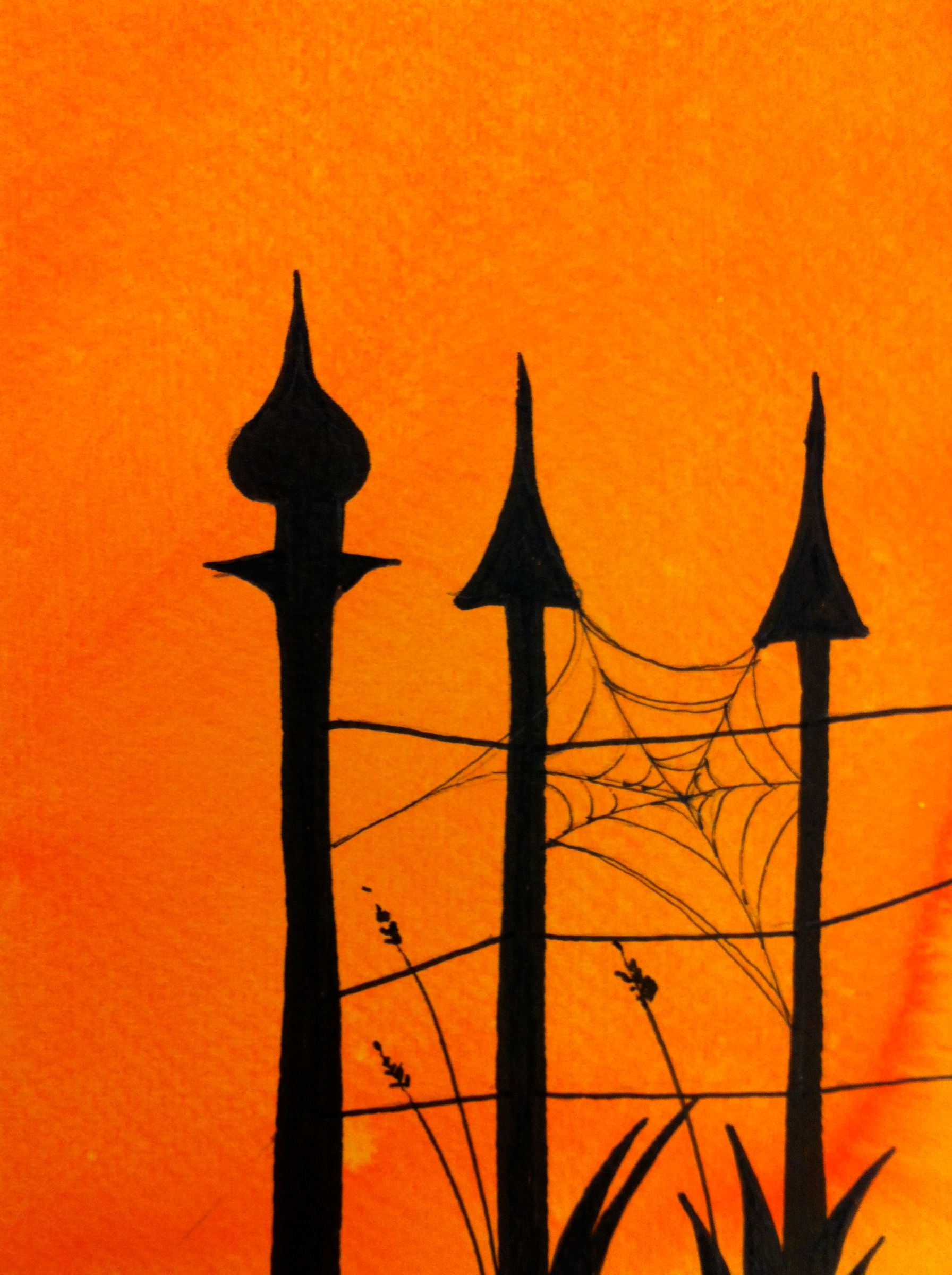 Halloween Silhouette Drawing : 28 Steps - Instructables