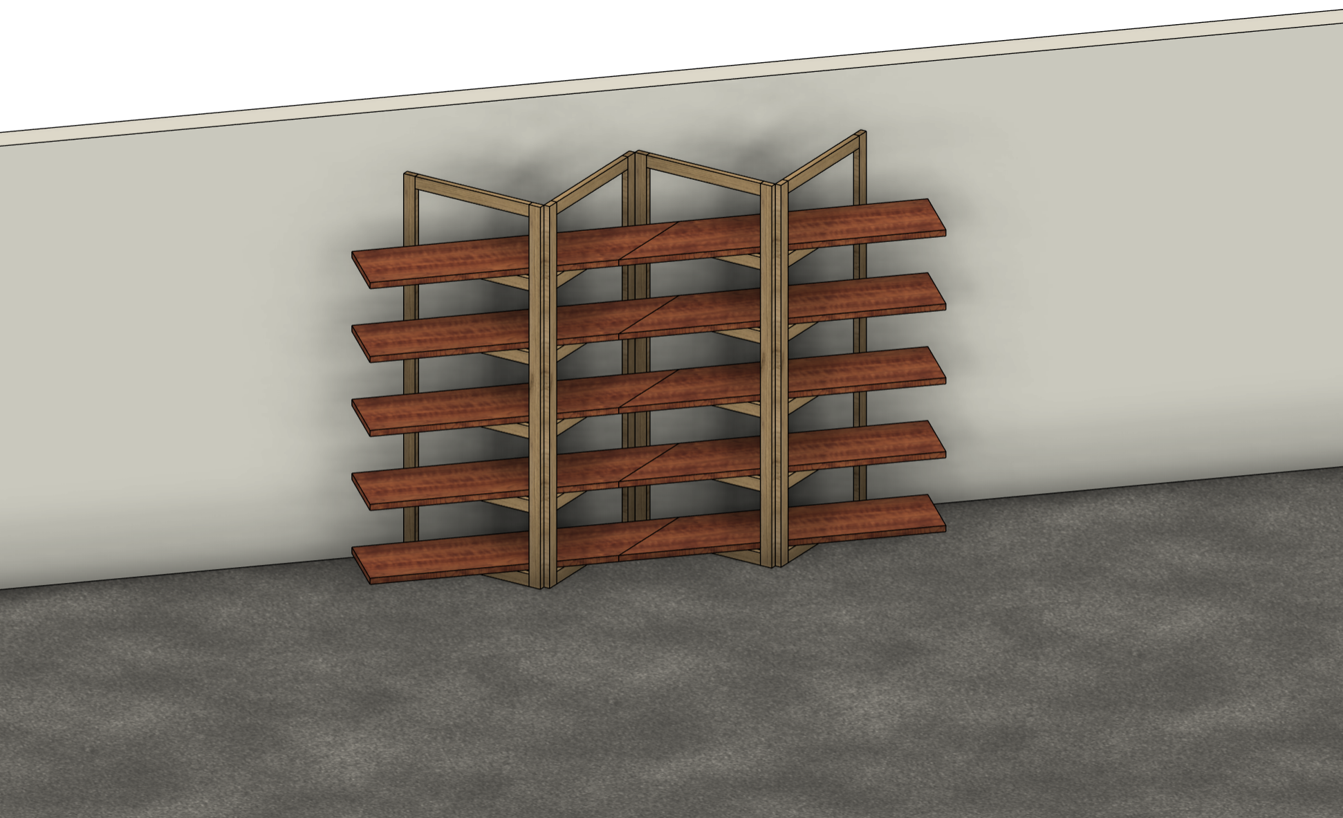 Fold • Unfold • Reconfigure: a Hinged Modular Corner Shelf (Parametric ...