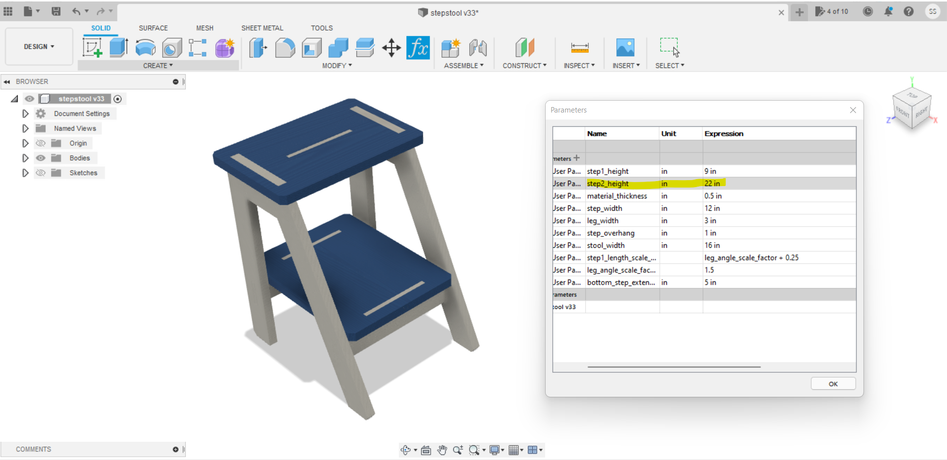 Sturdy CNC Plywood Step Stool : 12 Steps (with Pictures) - Instructables