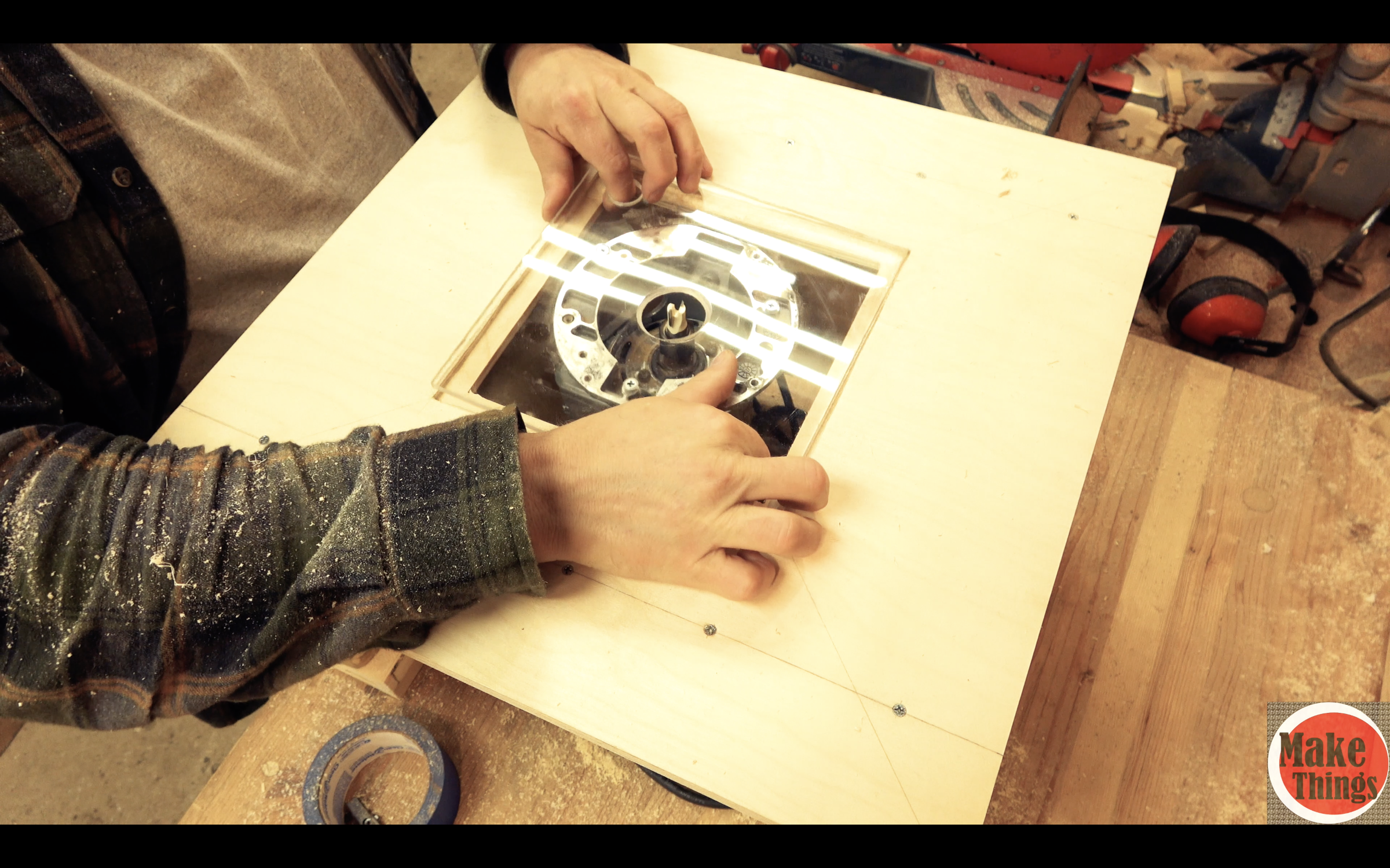 Desktop Router Table Using Only 3 HAND Power Tools : 12 Steps (with ...