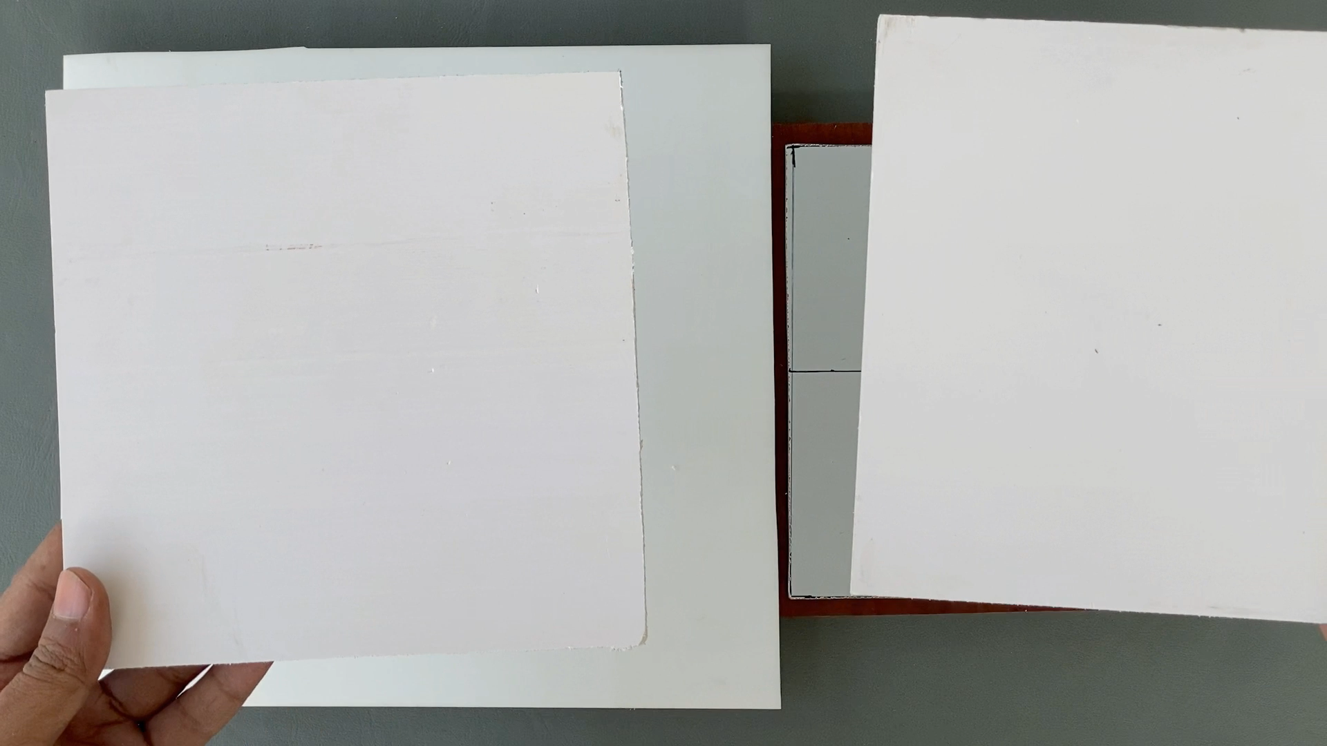 How to Make a Magical Rotating Open / Closed Sign Board : 12 Steps ...