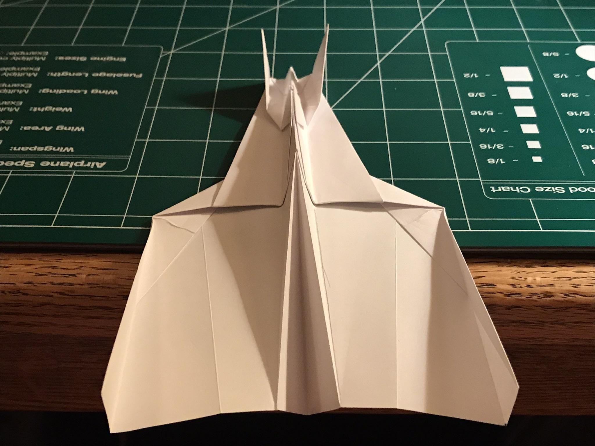 How to Make the Vampire Paper Airplane : 7 Steps (with Pictures ...