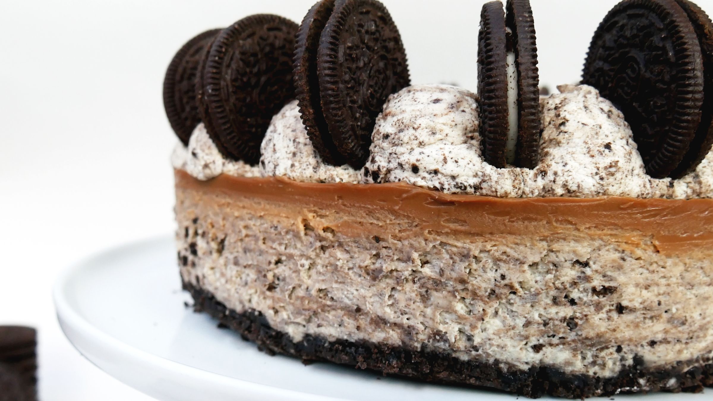 NO BAKE OREO COOKIES & CREAM CHEESECAKE : 5 Steps (with Pictures ...